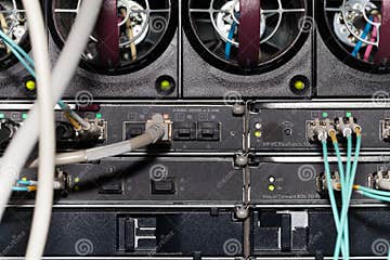 Backside Server High Performance Cloud Stock Photo - Image of ...