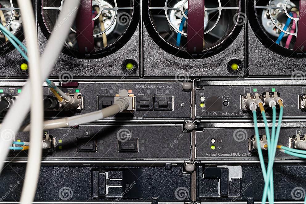 Backside Server High Performance Cloud Stock Photo - Image of ...