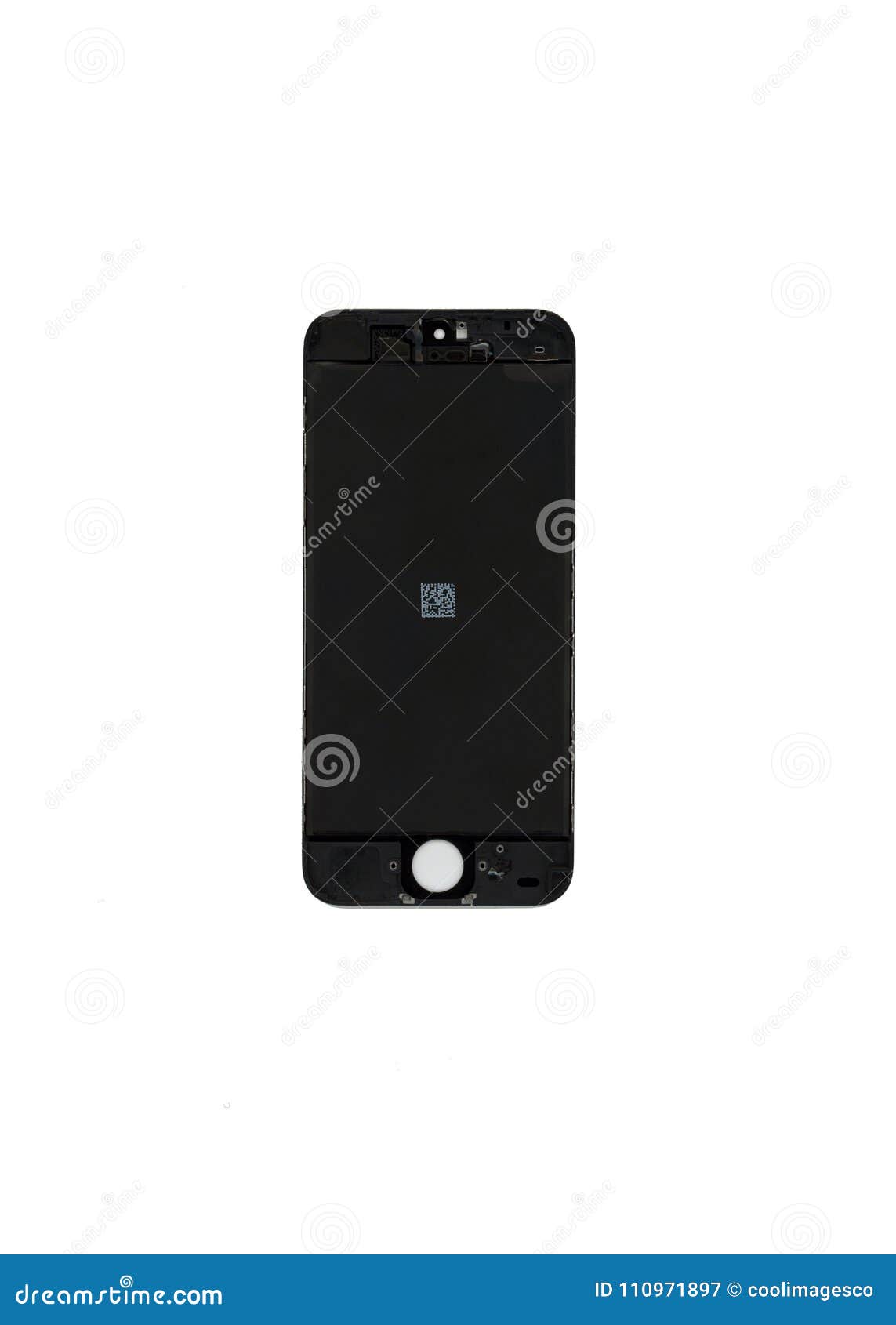 Backside Of Big LED Screen Monitor Display. Texture Of Back View Of LED ...