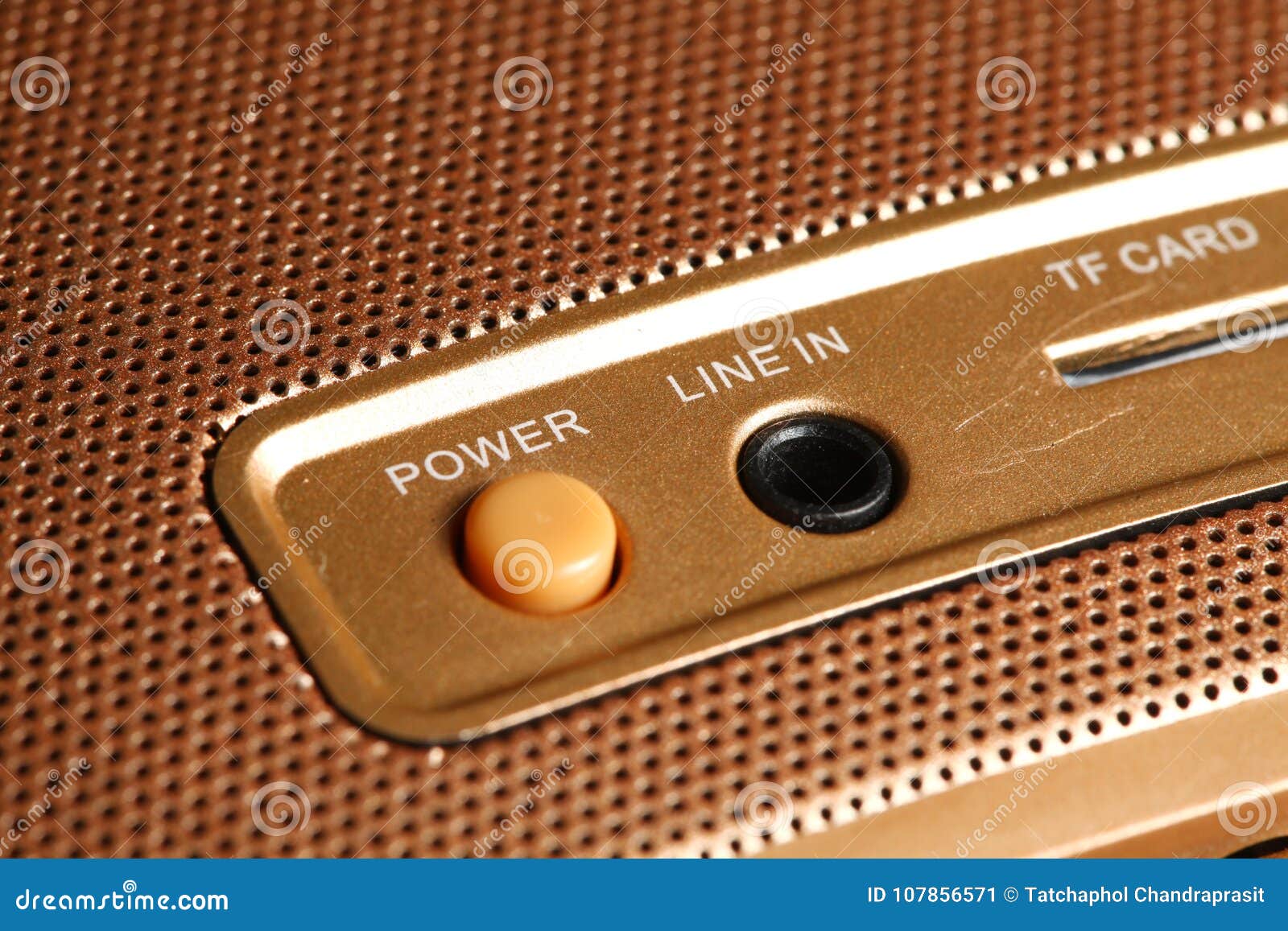Backside of speaker scene. stock image. Image of idea - 107856571