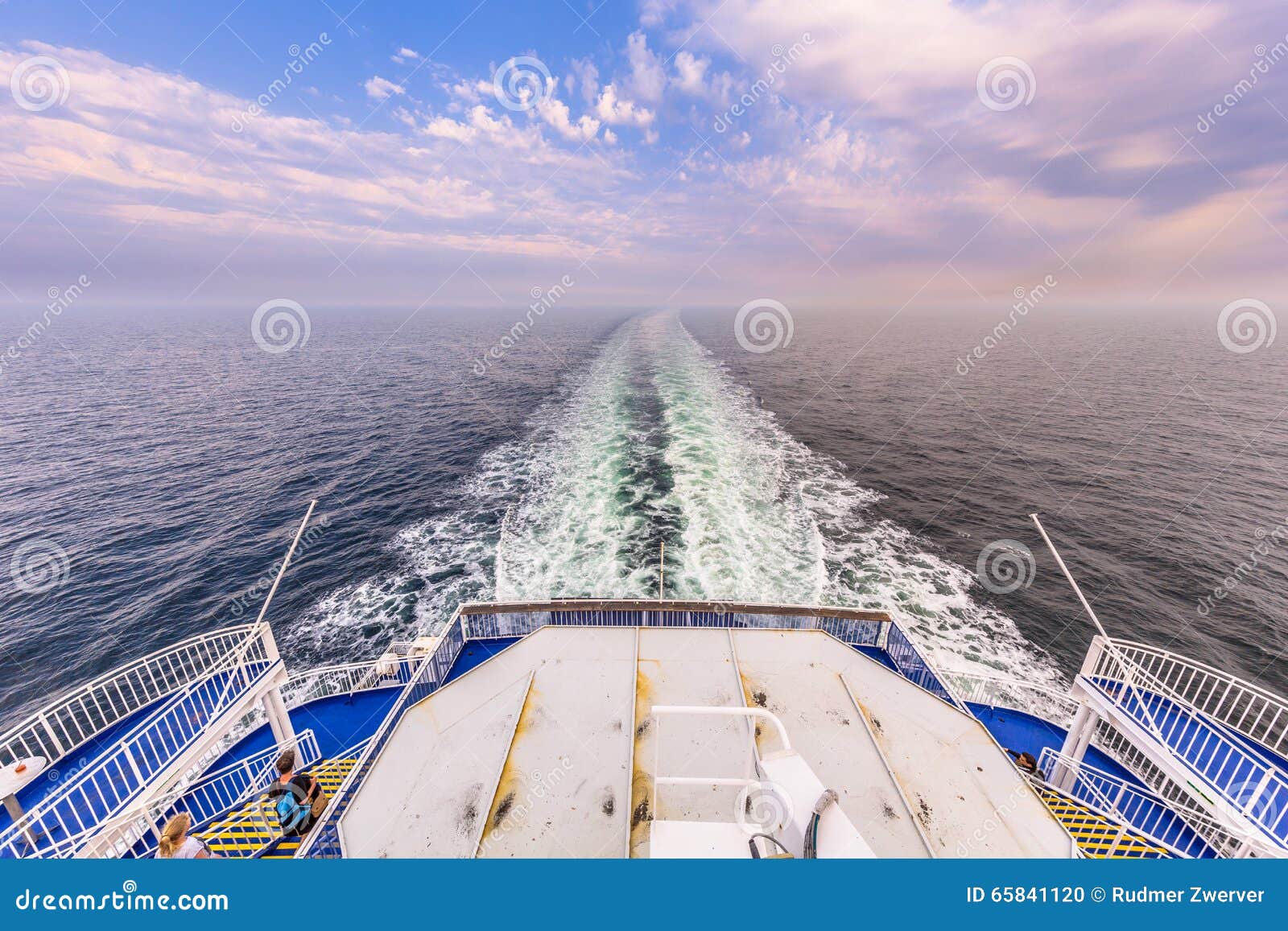 Backside stern Ferry stock photo. Image of boat, blue - 65841120
