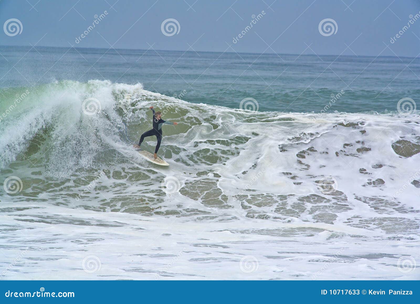 Backside Surfer stock image. Image of county, wetsuit - 10717633