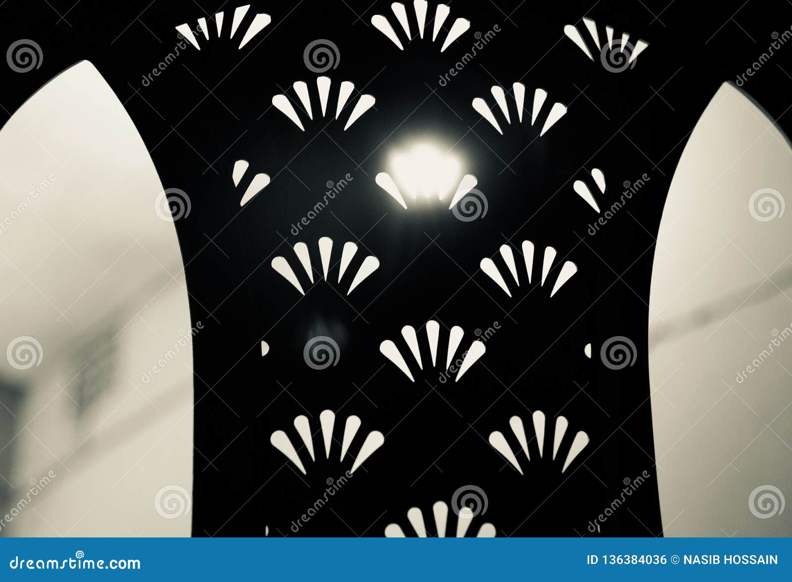Backside of a Traditional Plastic Chair Stock Photo - Image of object ...