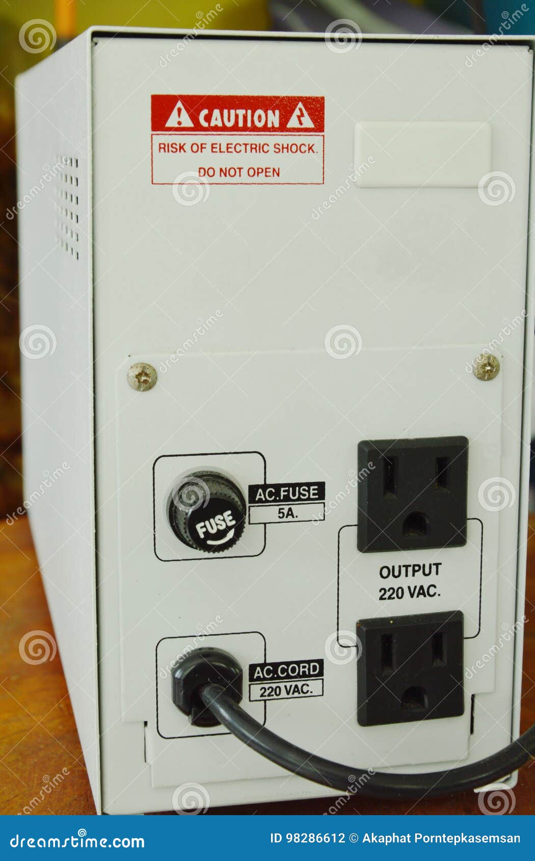 Backside Uninterrupted Power Supply for Electric Back Up and Safety To ...