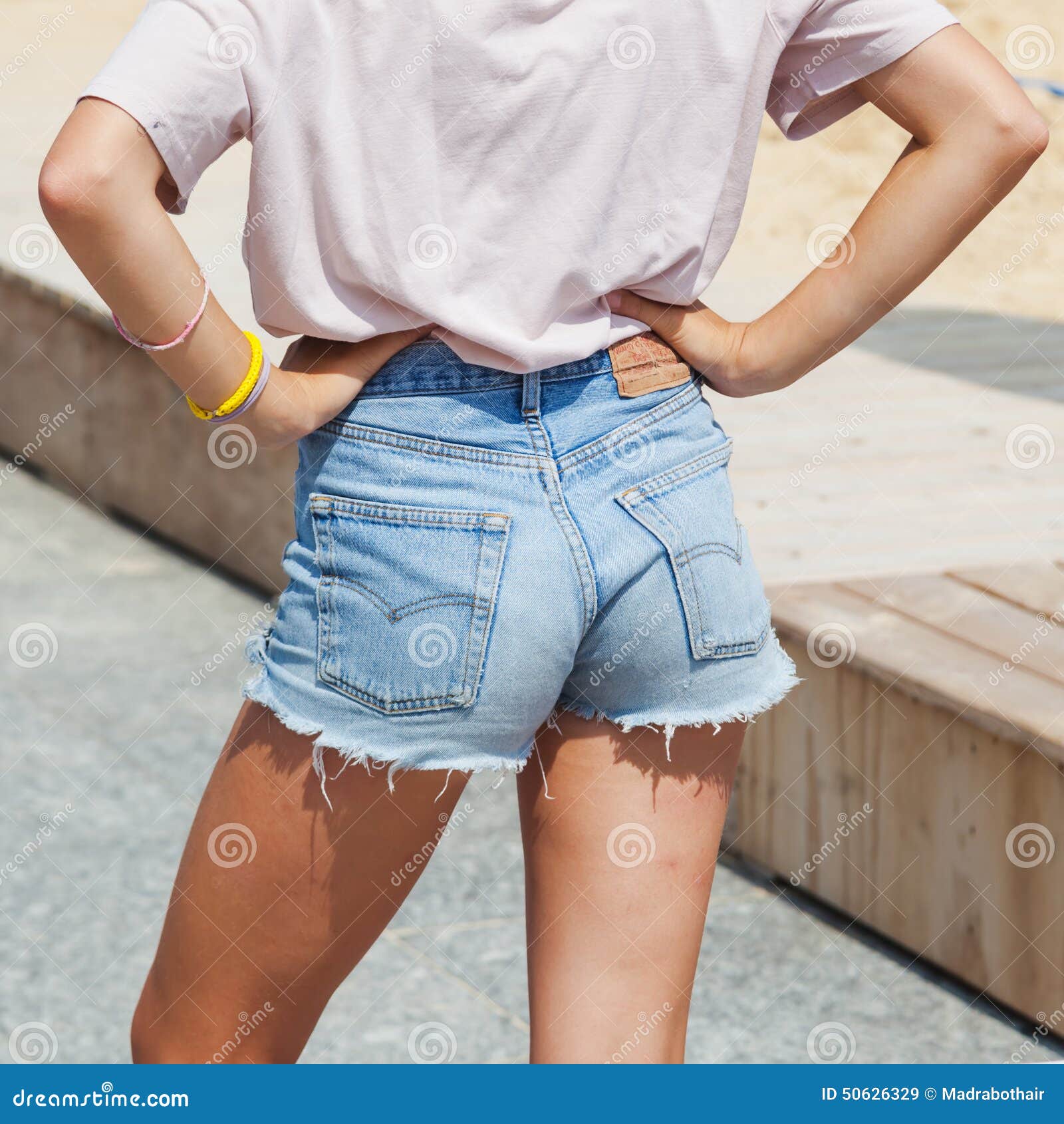 Backside of a young woman stock image. Image of woman - 50626329