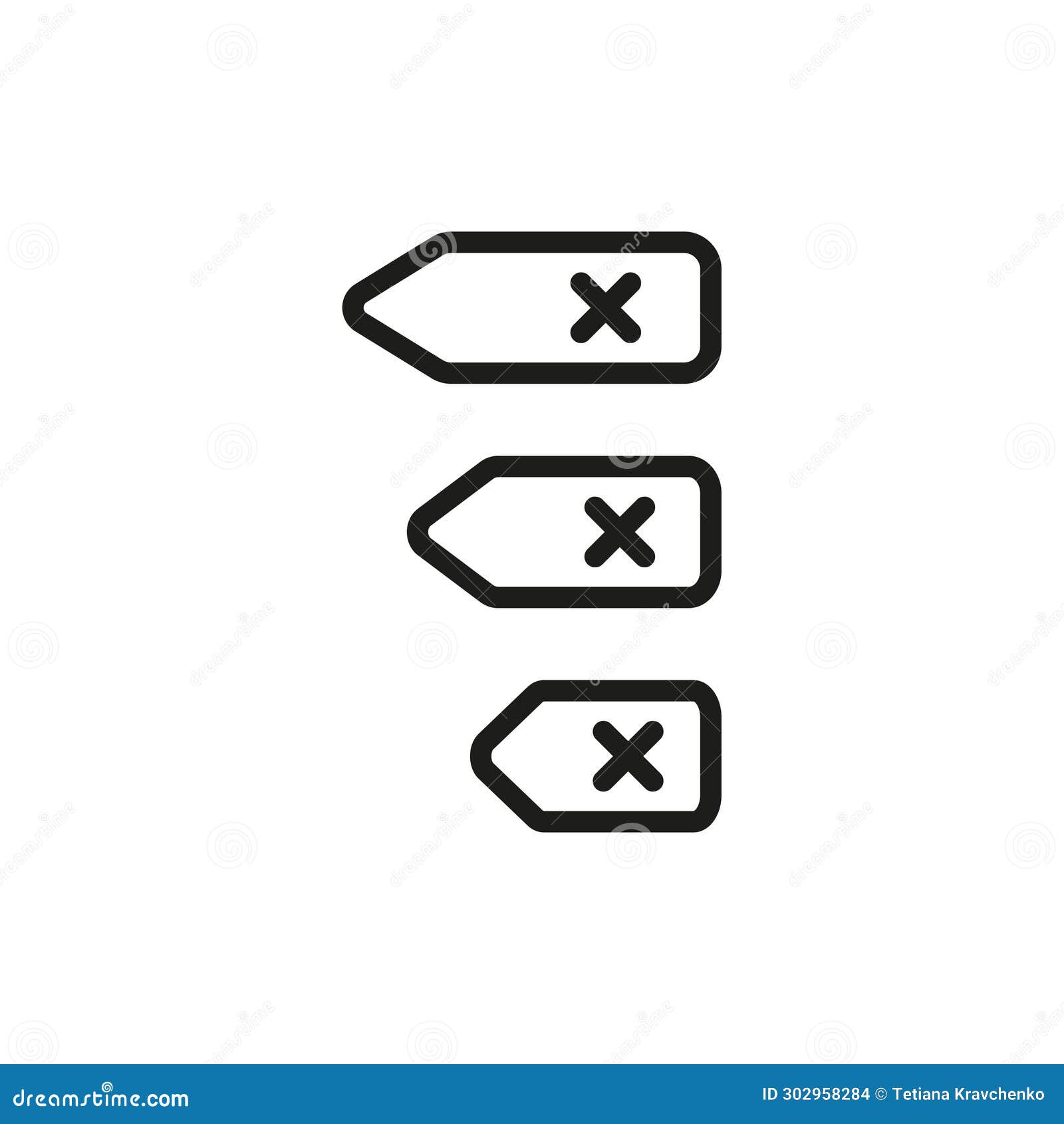 Backspace Icon. Delete Key Symbol. Vector Illustration. EPS 10 Stock ...