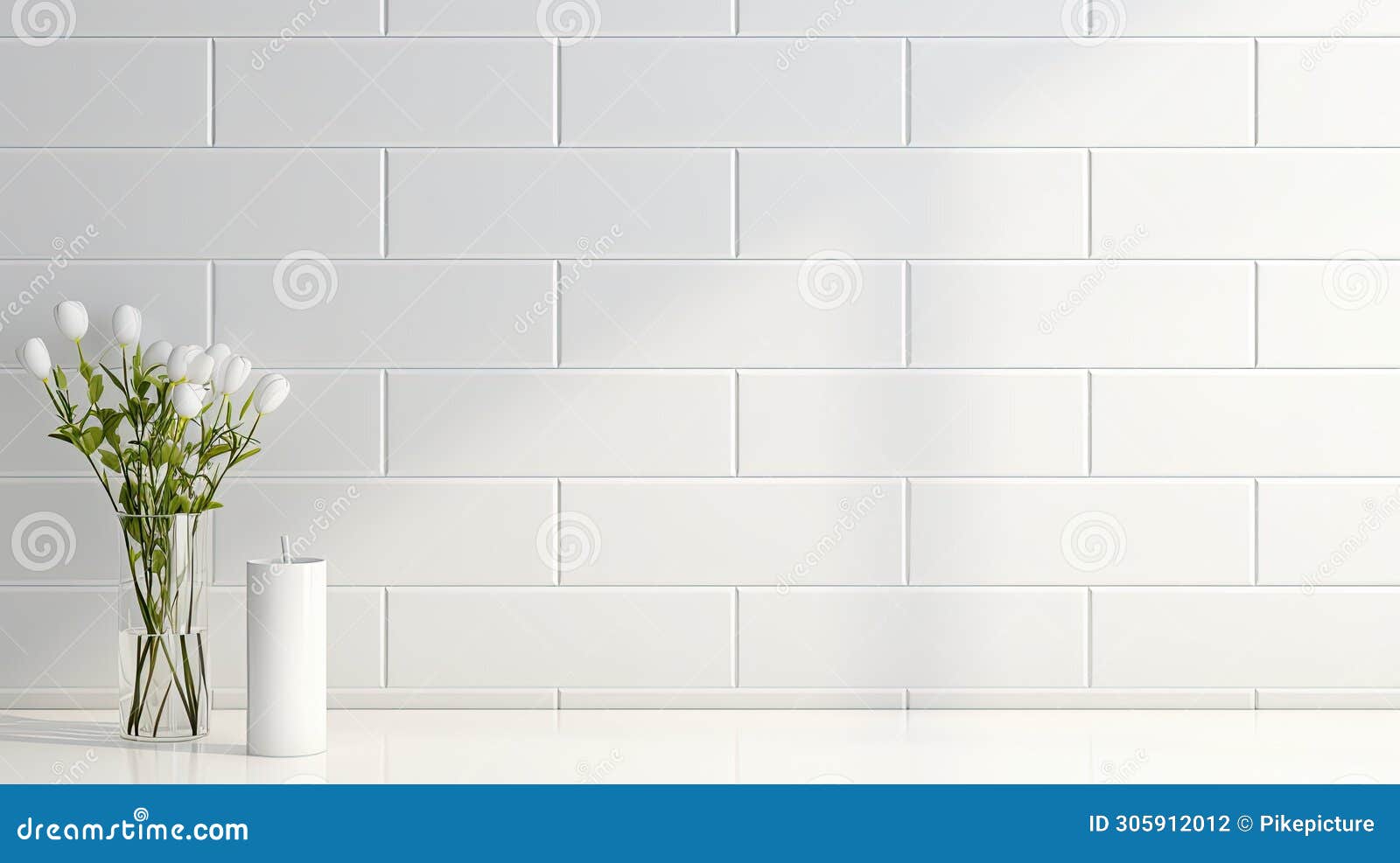 Backsplash Subway Tile Texture Royalty-Free Cartoon | CartoonDealer.com ...