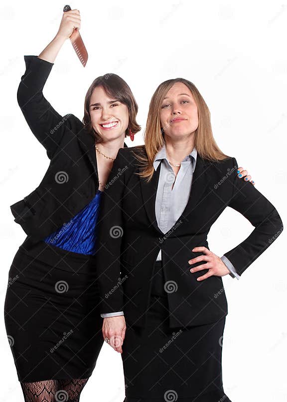 Backstabbing Employee stock photo. Image of fighting - 25629462
