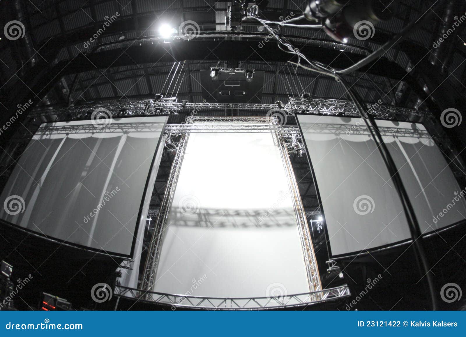 Concert Backstage Vip Music Festival Metal Structure Background Royalty ...