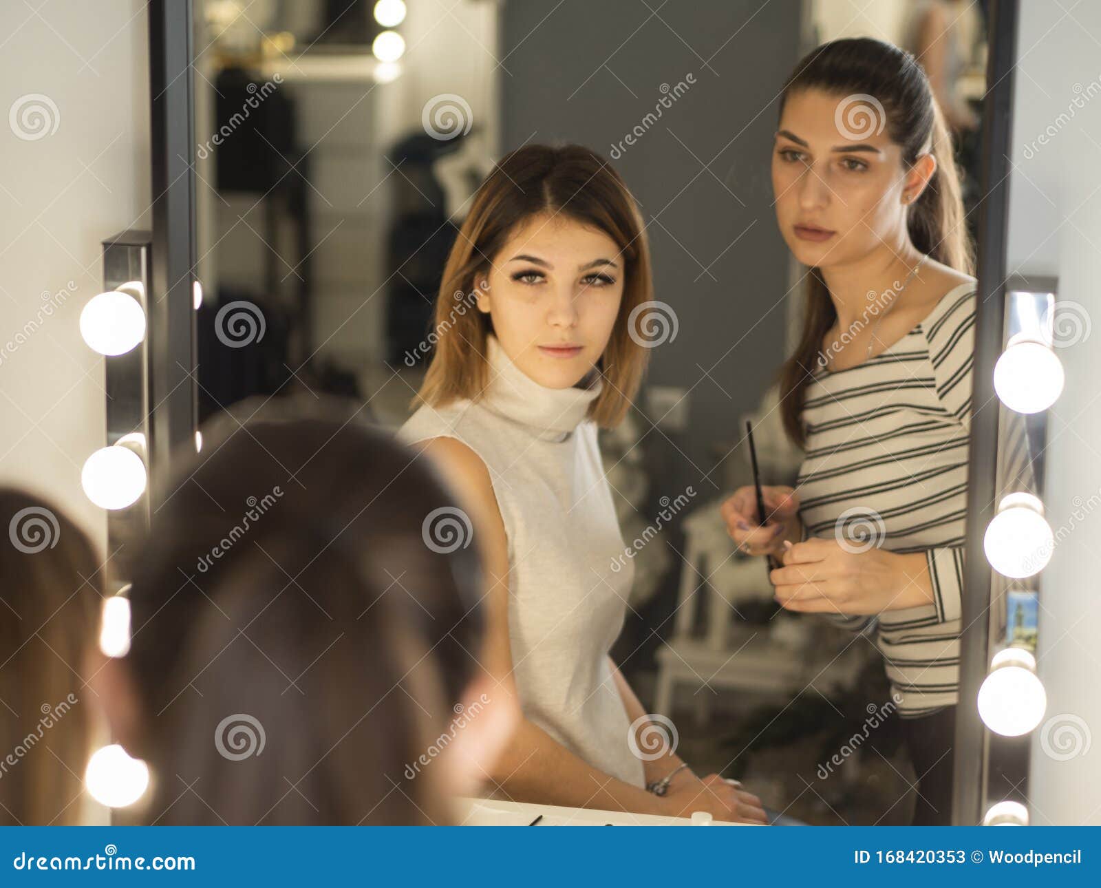 Backstage Makeup Mirror