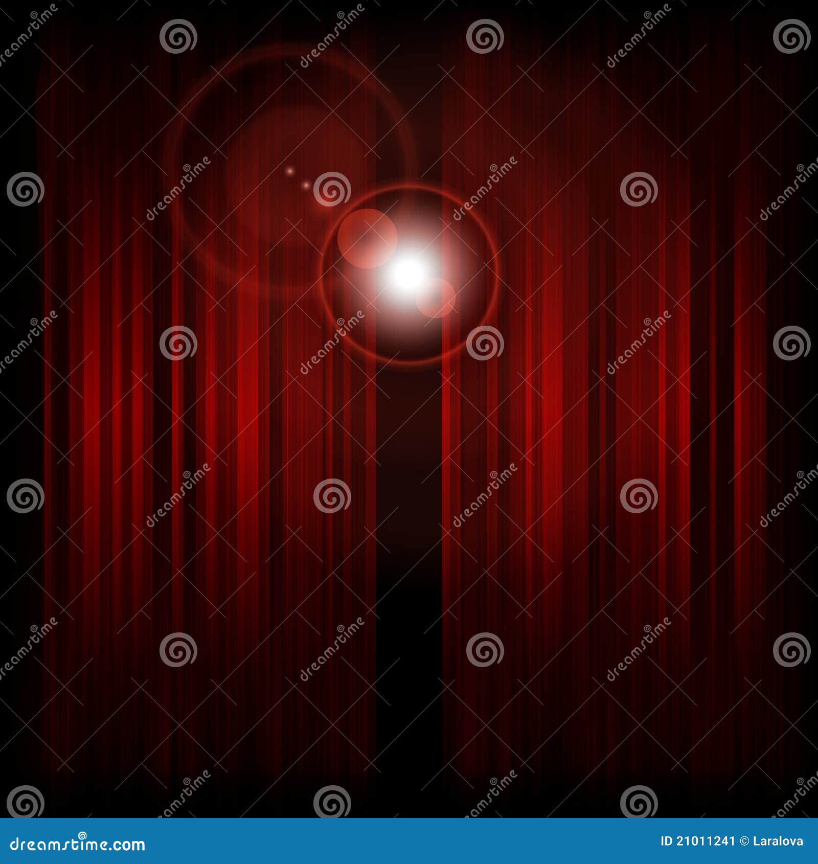 Backstage With Spotlight Cartoon Vector | CartoonDealer.com #21011241