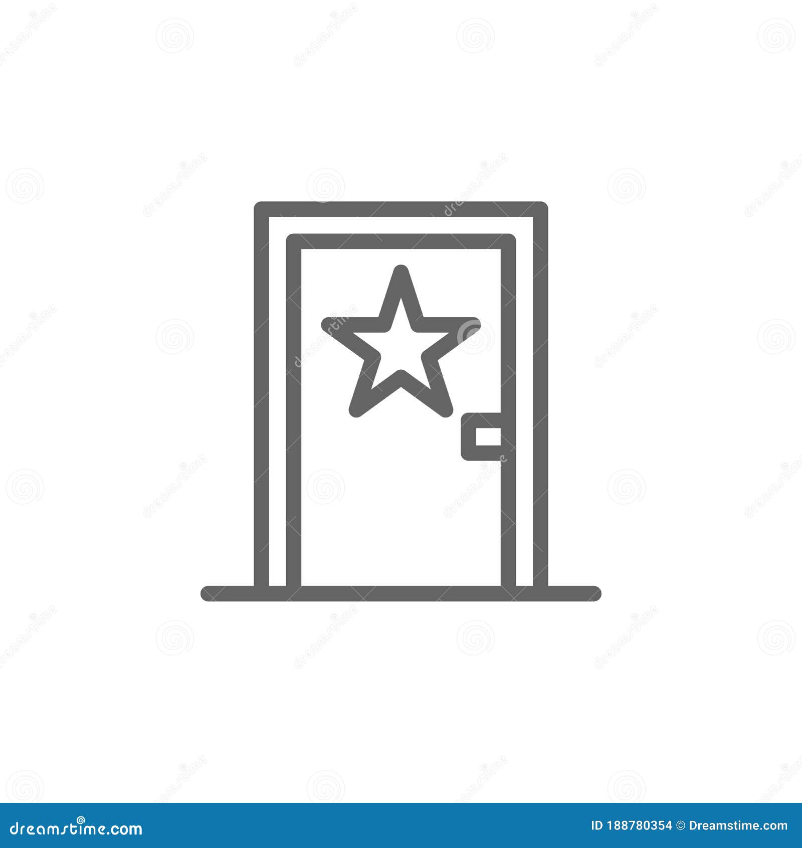 Backstage, Theatre Icon. Element of Theatre Icon. Thin Line Icon for ...