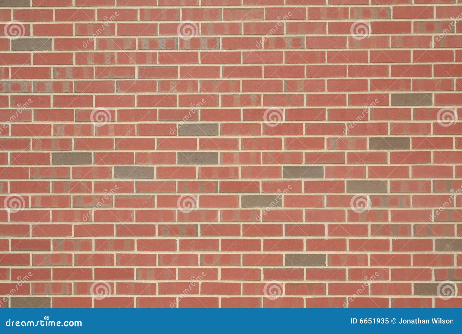 Backsteinmauer Bild. Bild: 6651935