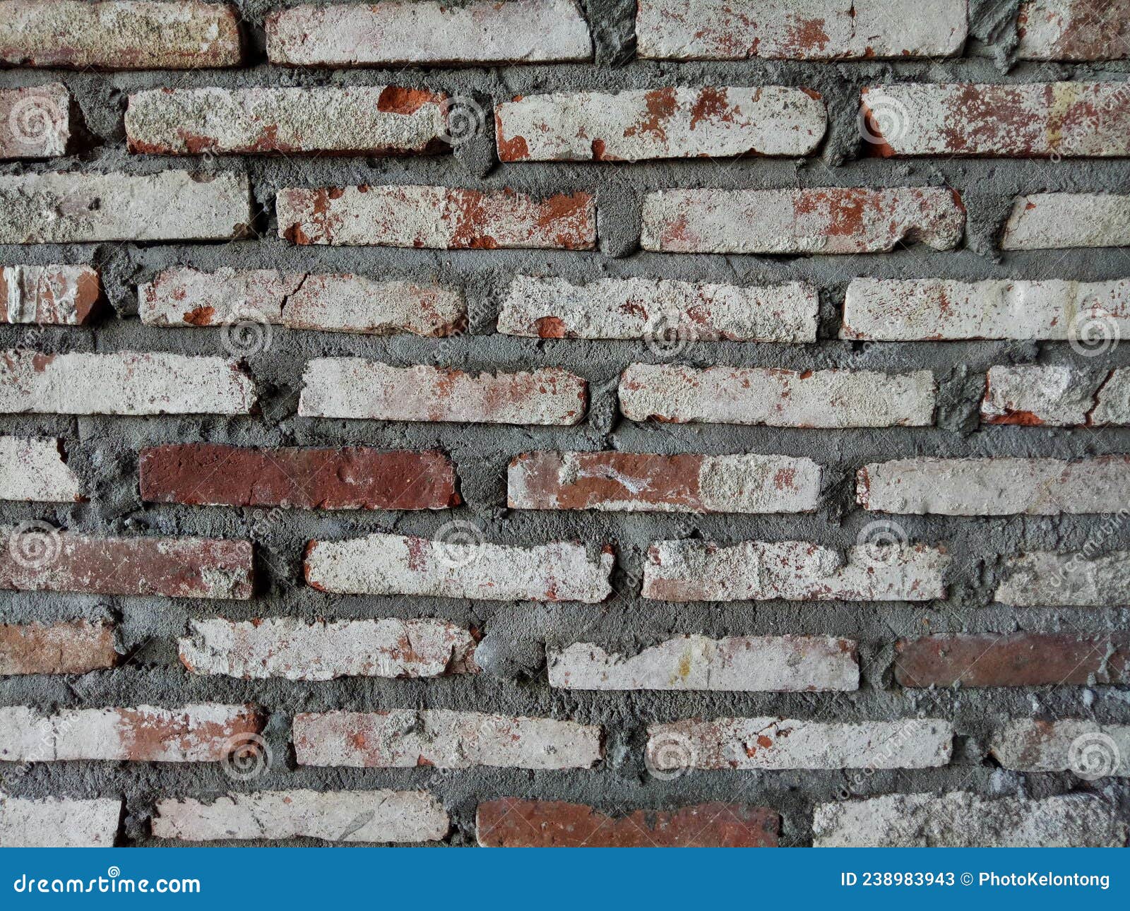 Backsteinwand Mit Rotem Backstein Stockbild - Bild von auszug ...