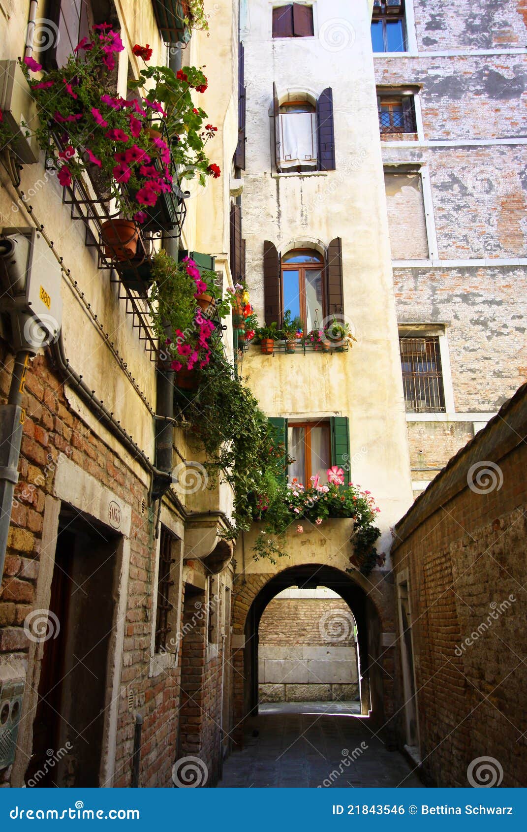 Backstreets of Venice stock photo. Image of italy, seeonesoul - 21843546