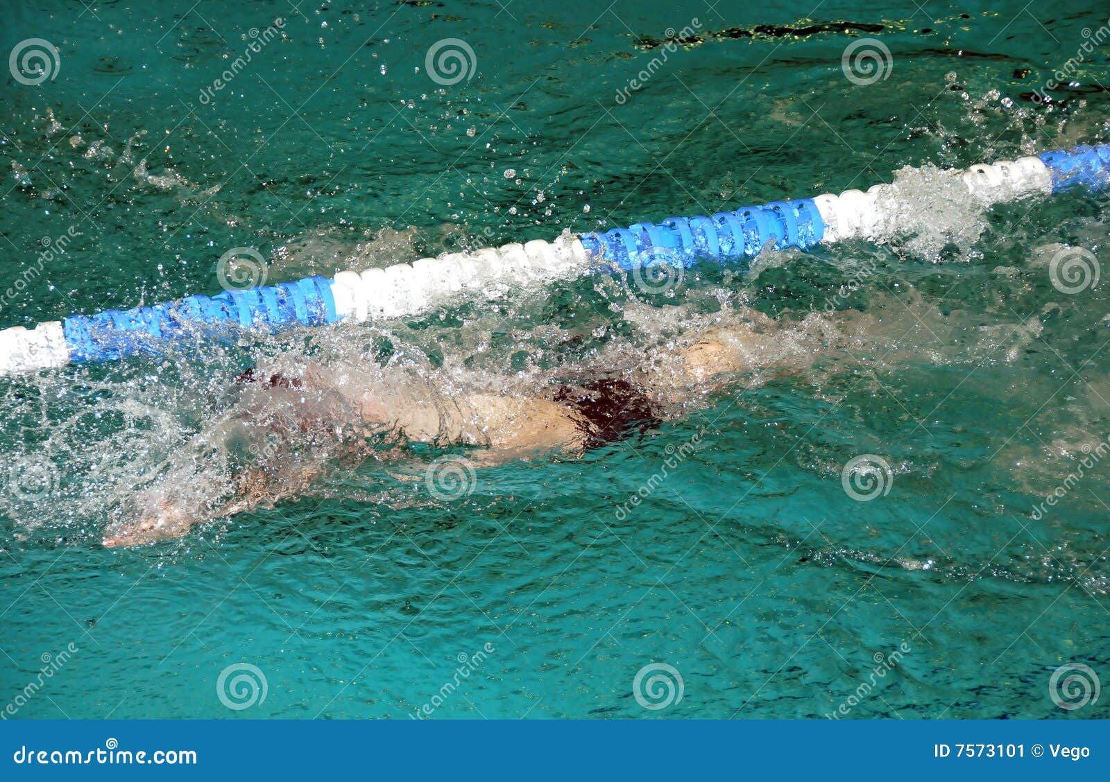 Backstroke swimming stock image. Image of discipline, backstroke - 7573101