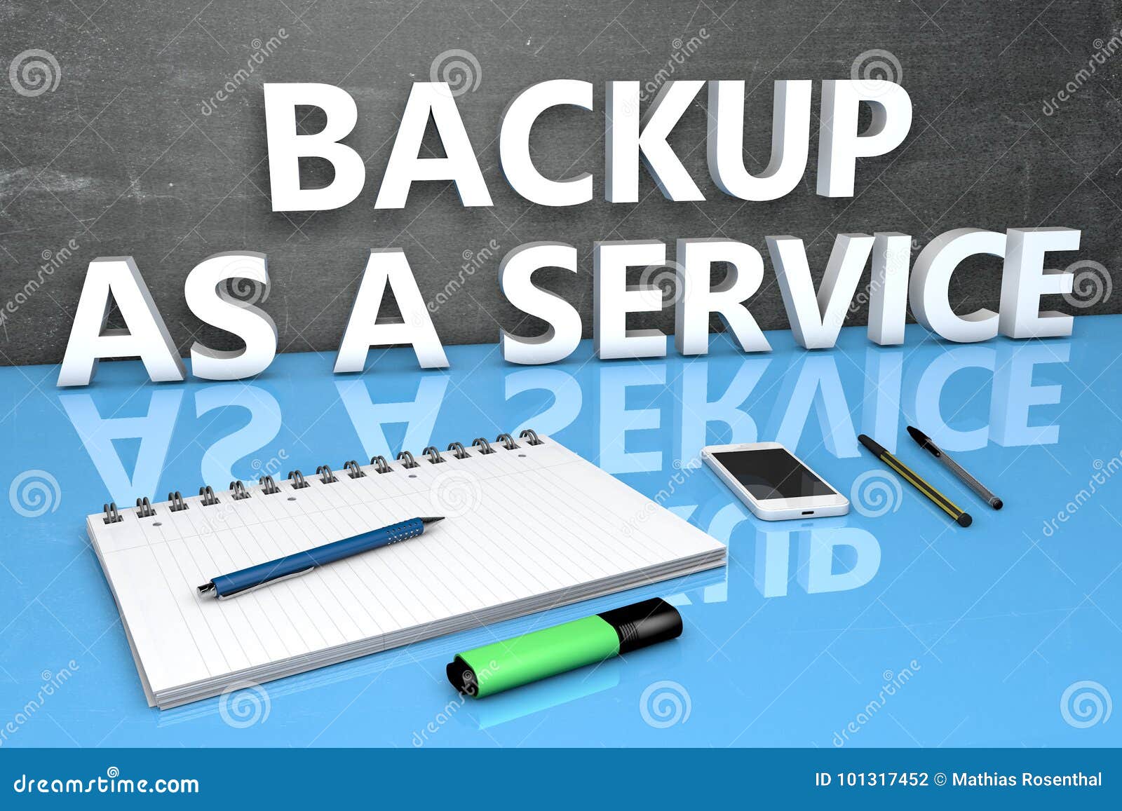 Backup as a Service stock illustration. Illustration of service - 101317452