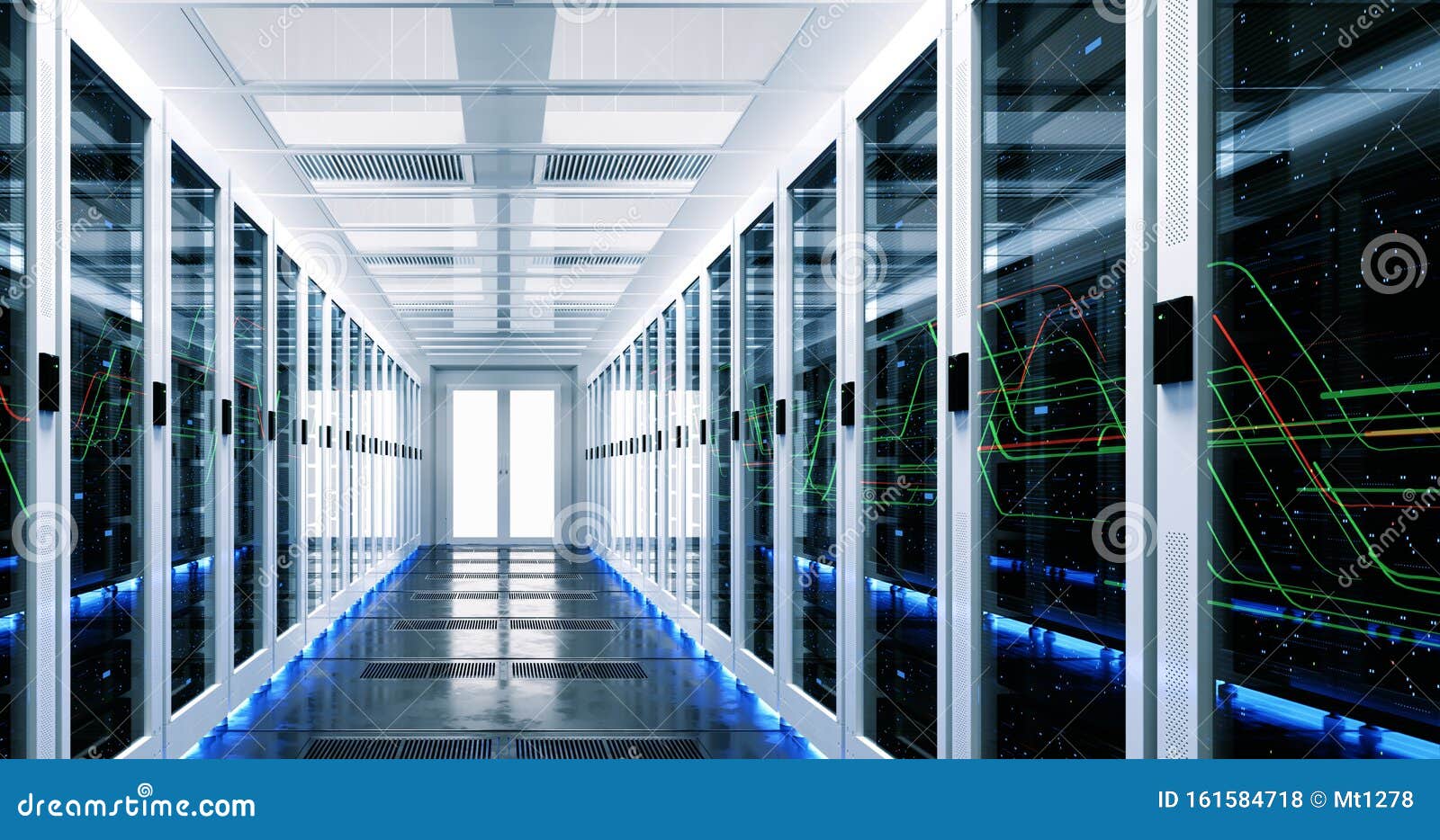 Data server rack center. stock illustration. Illustration of industry ...