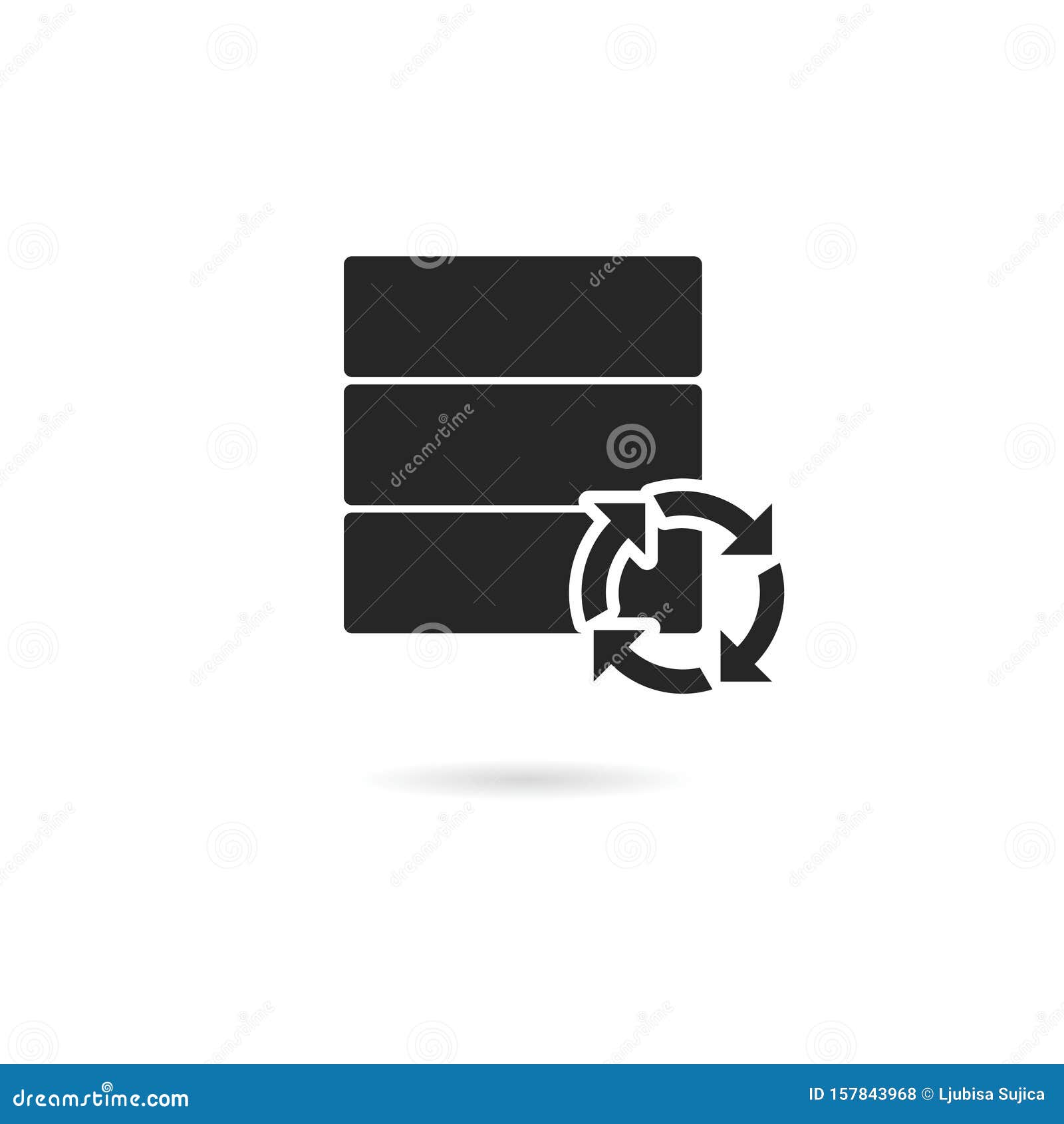 Backup Data Sign. Recovery Server Icon Stock Vector - Illustration of ... Backup Data Sign. Recovery Server Icon Stock Vector - Illustration of ...