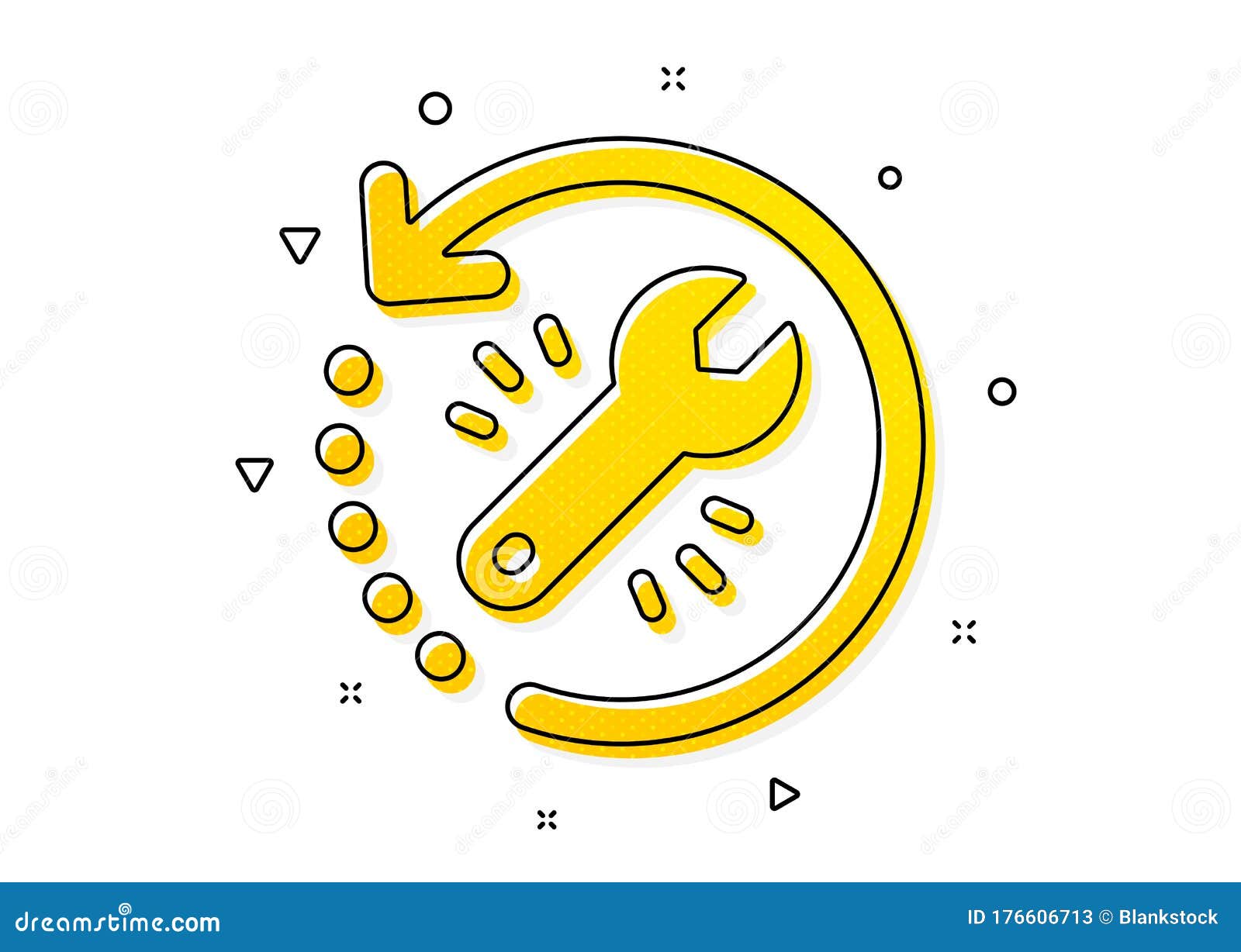 Recovery Tool Icon. Backup Data Sign. Restore Information. Vector Stock ...