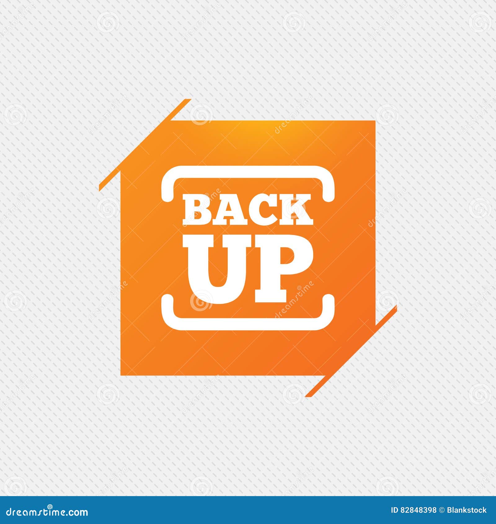 Backup Date Sign Icon. Storage Symbol. Stock Vector - Illustration of ...