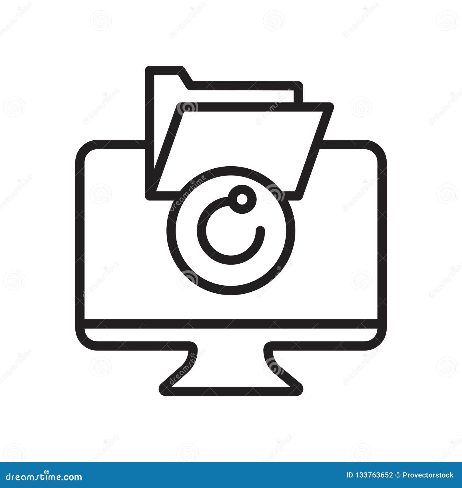 Backup Icon Vector Sign and Symbol Isolated on White Background Stock ...