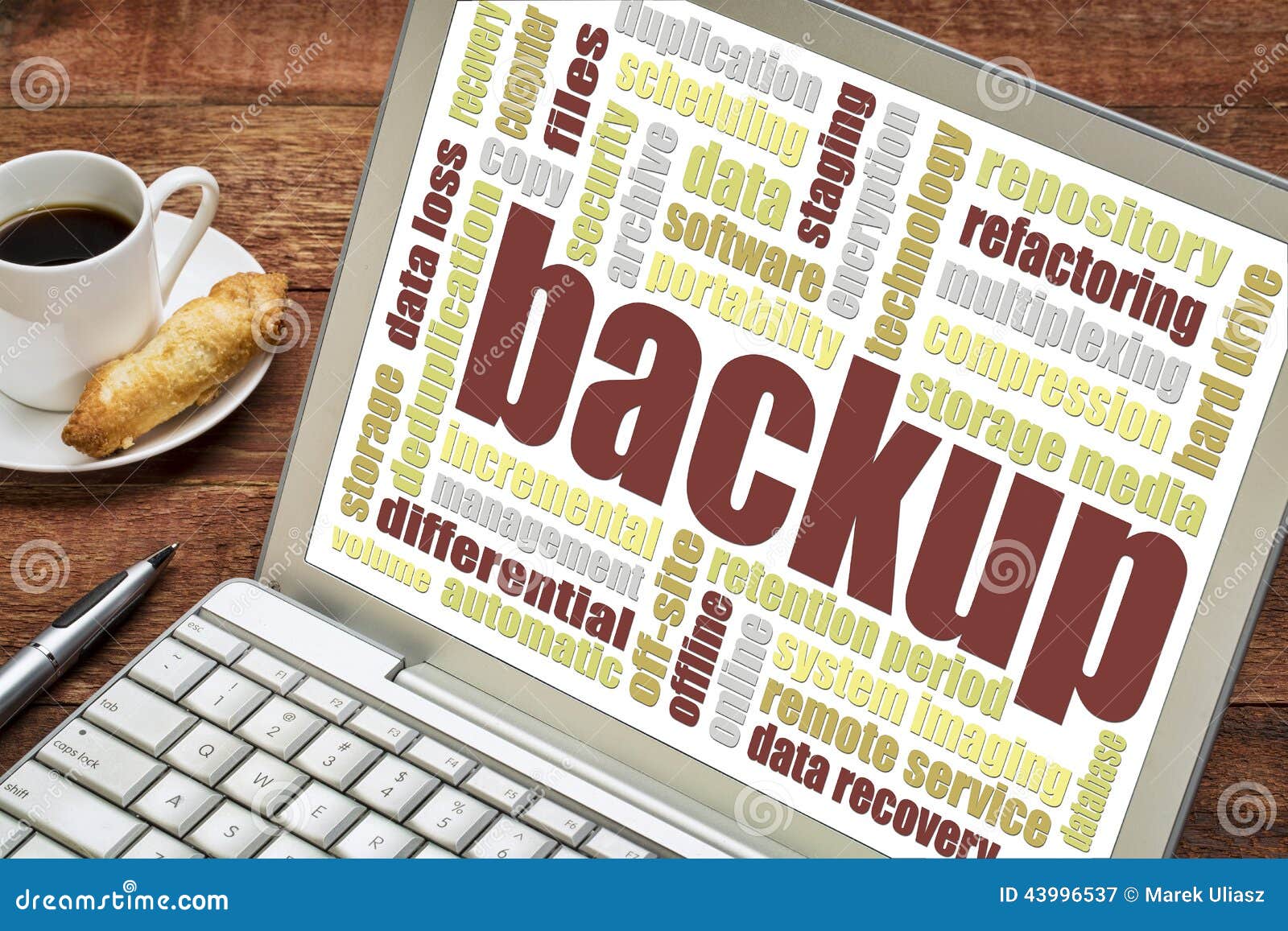 Backup word cloud stock image. Image of service, word - 43996537
