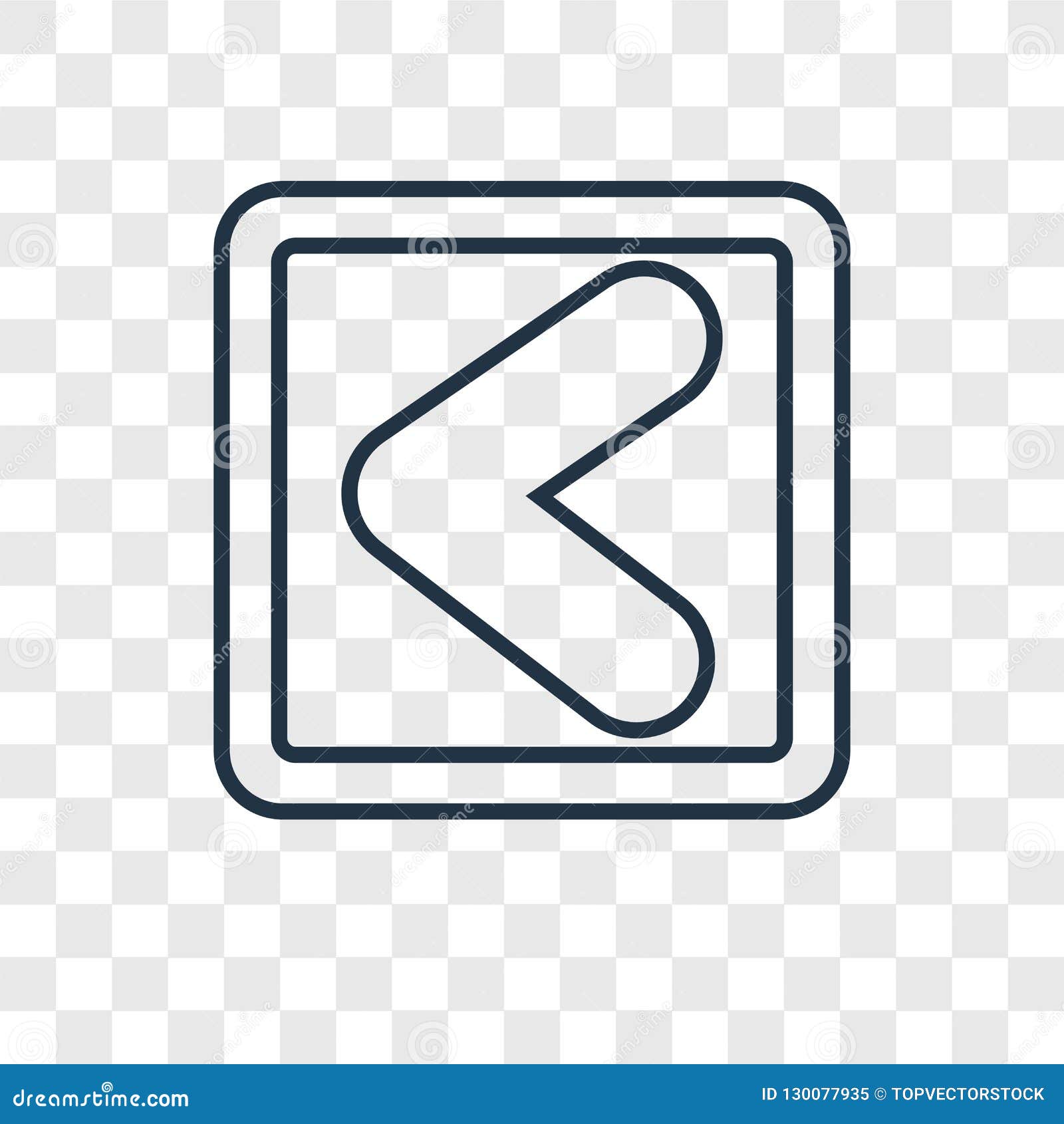 Hat Backward Outline Drawing Vector Illustration | CartoonDealer.com ...