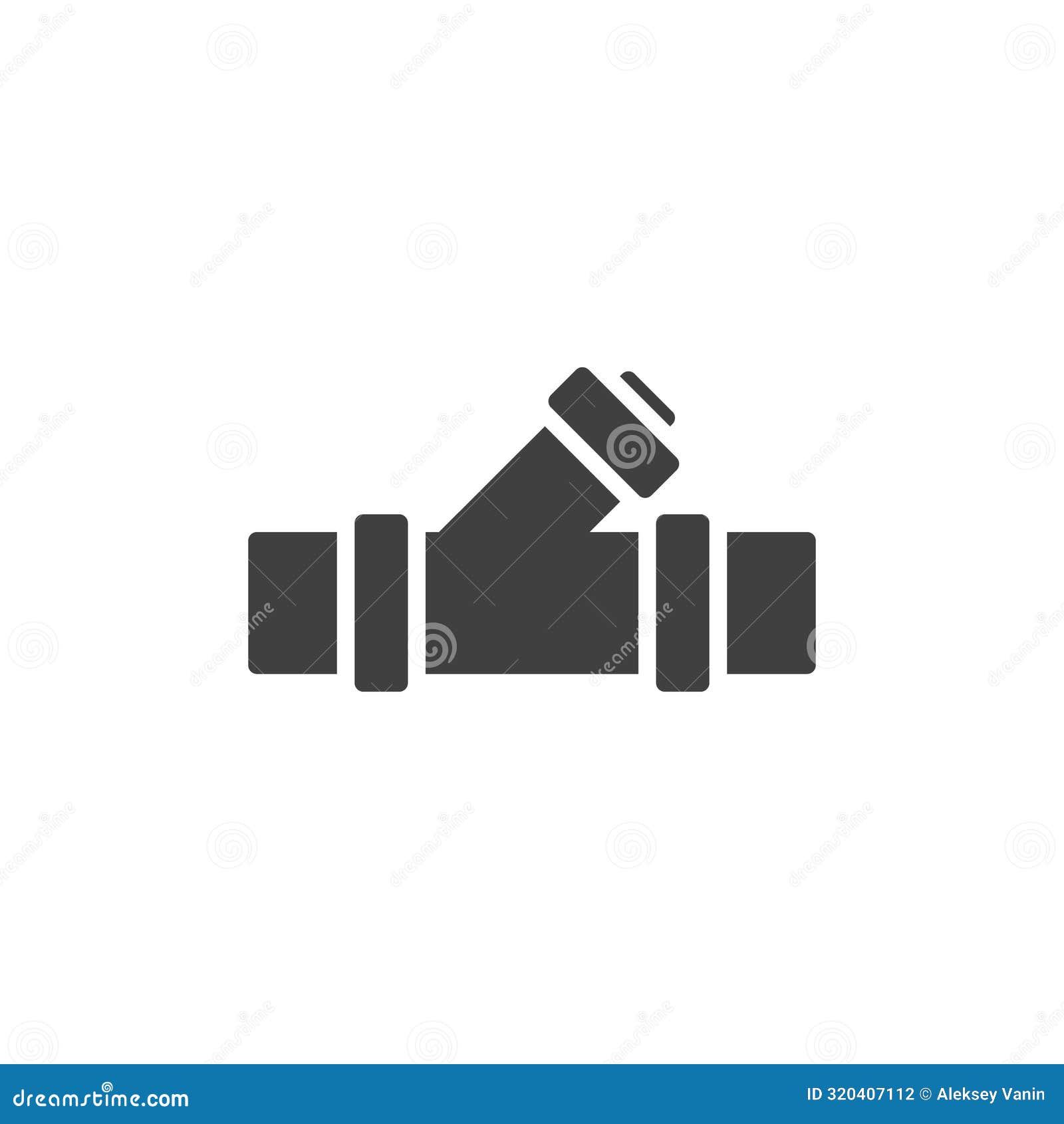 Backwater Valve Vector Icon | CartoonDealer.com #320407112