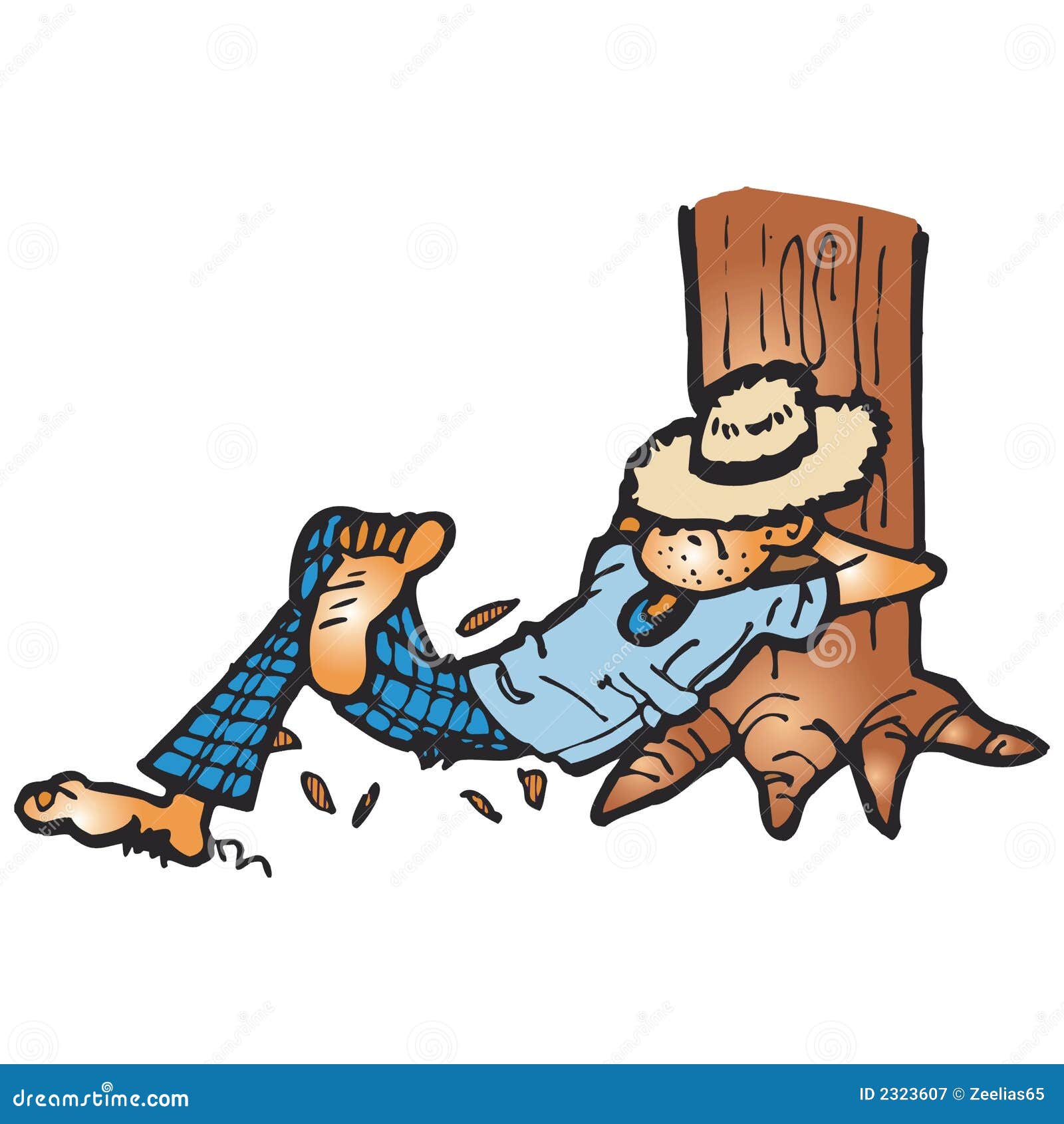 Backwoods man stock vector. Illustration of cowboy, sign - 2323607