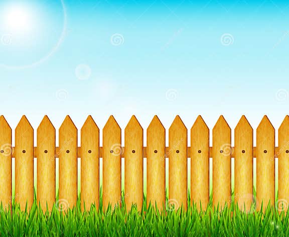 Backyard garden background stock vector. Illustration of abstract ...