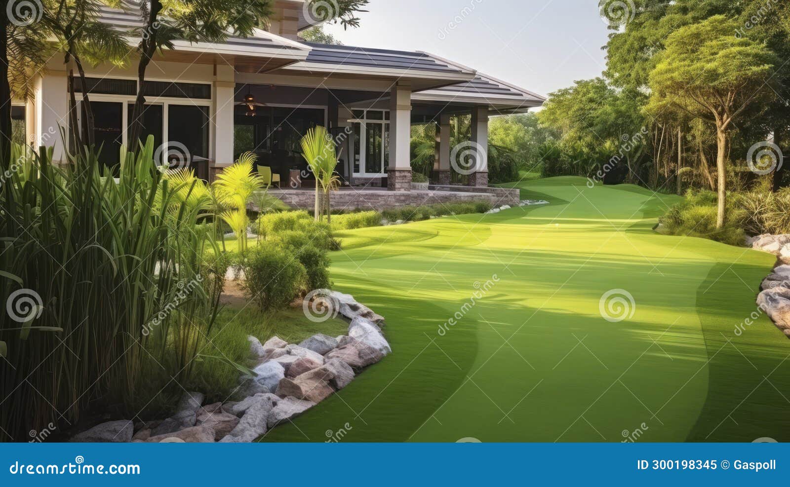 Backyard Greens - the Architectural Marvel of a Home Golf Course with ...