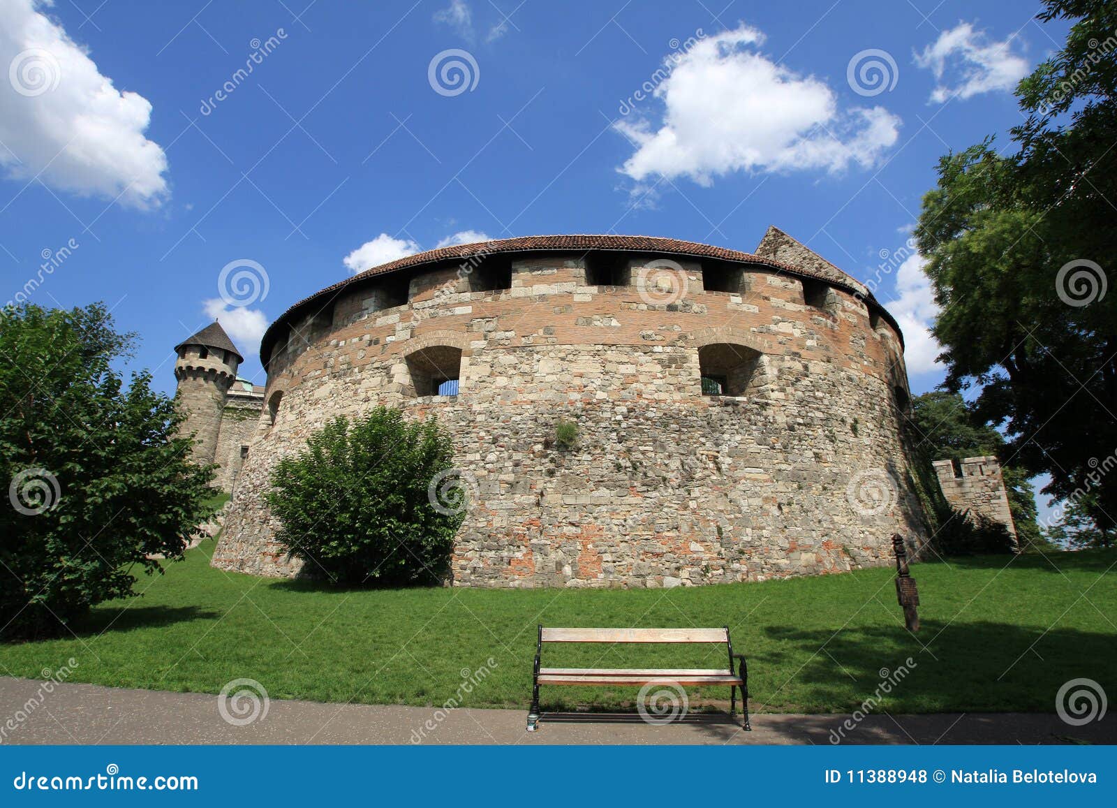 Backyard of the Royal Palace Stock Photo - Image of royal, hungarian ...