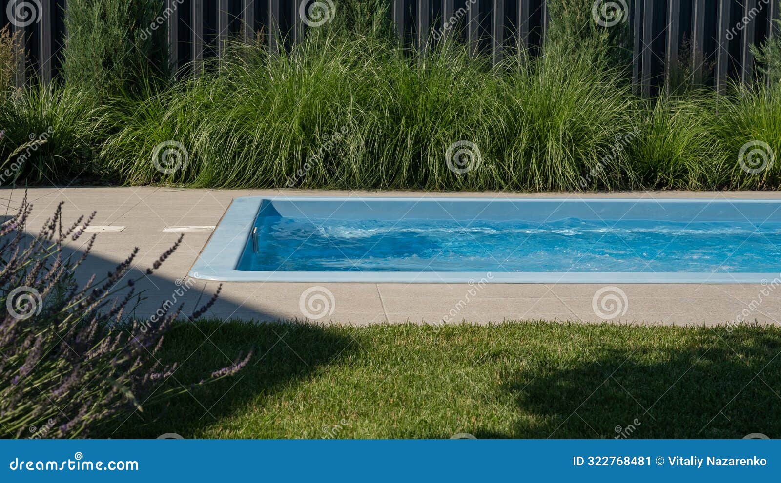 In the Home Pool, the Counter-current System is Turned on, Making it an ...