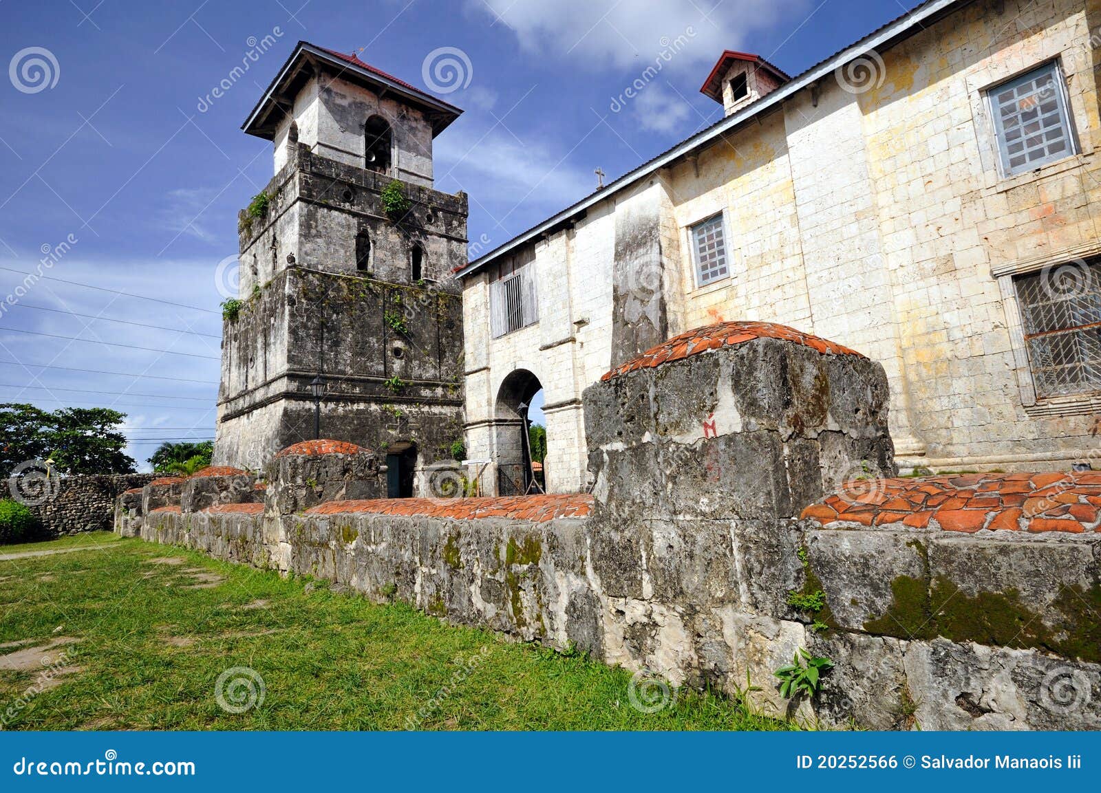 Baclayon Church, Bohol, Philippines Royalty Free Stock Image - Image ...