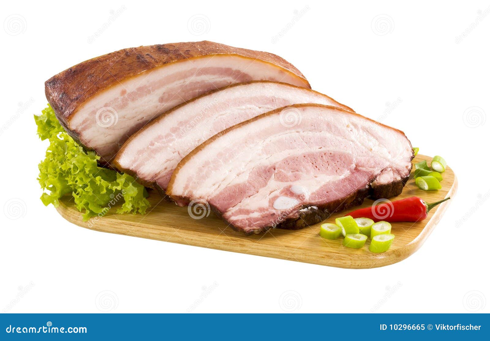 Bacon stock image. Image of foodstuff, smoked, background - 10296665
