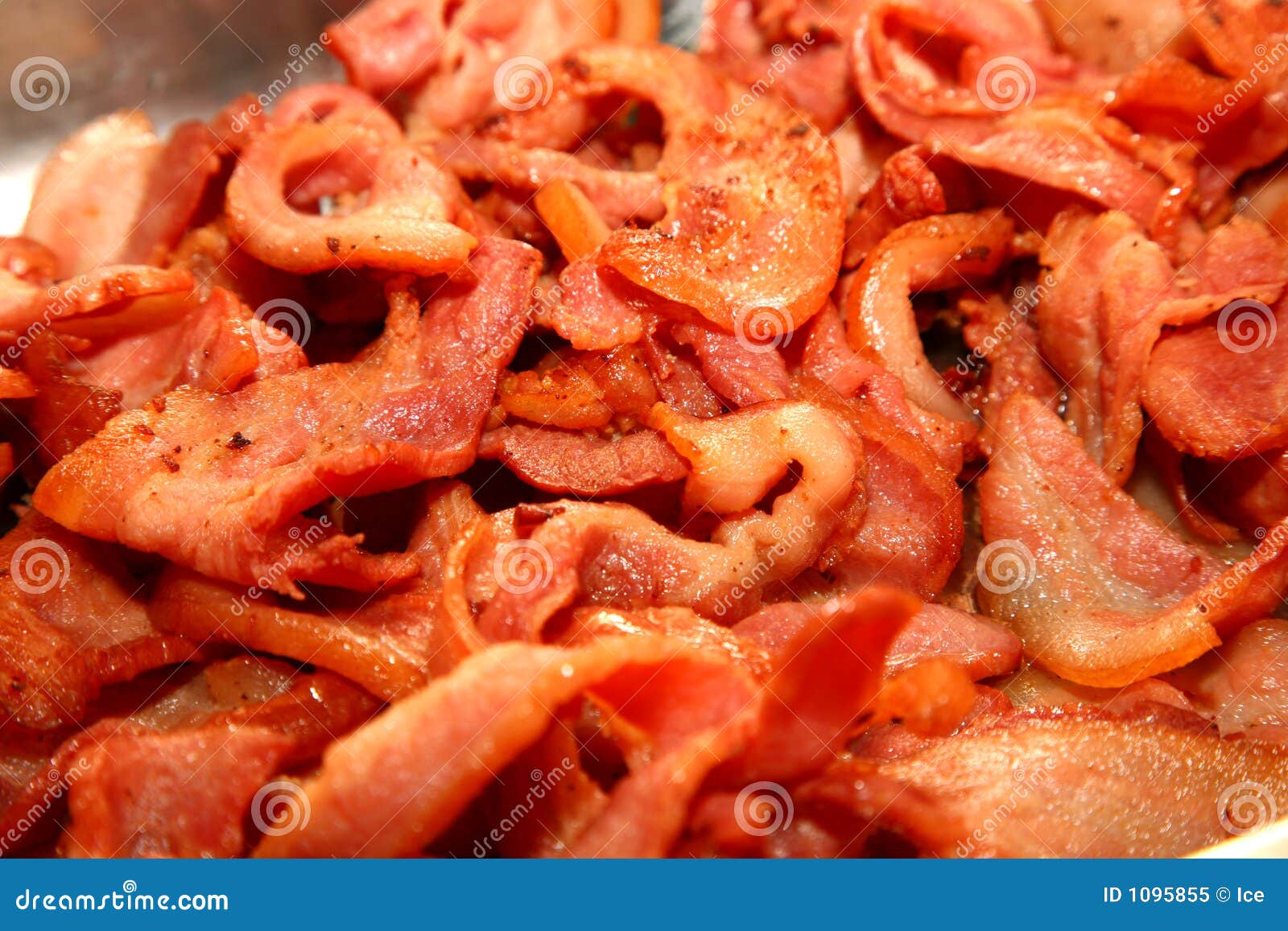 Bacon stock image. Image of meal, breakfast, appetizing - 1095855