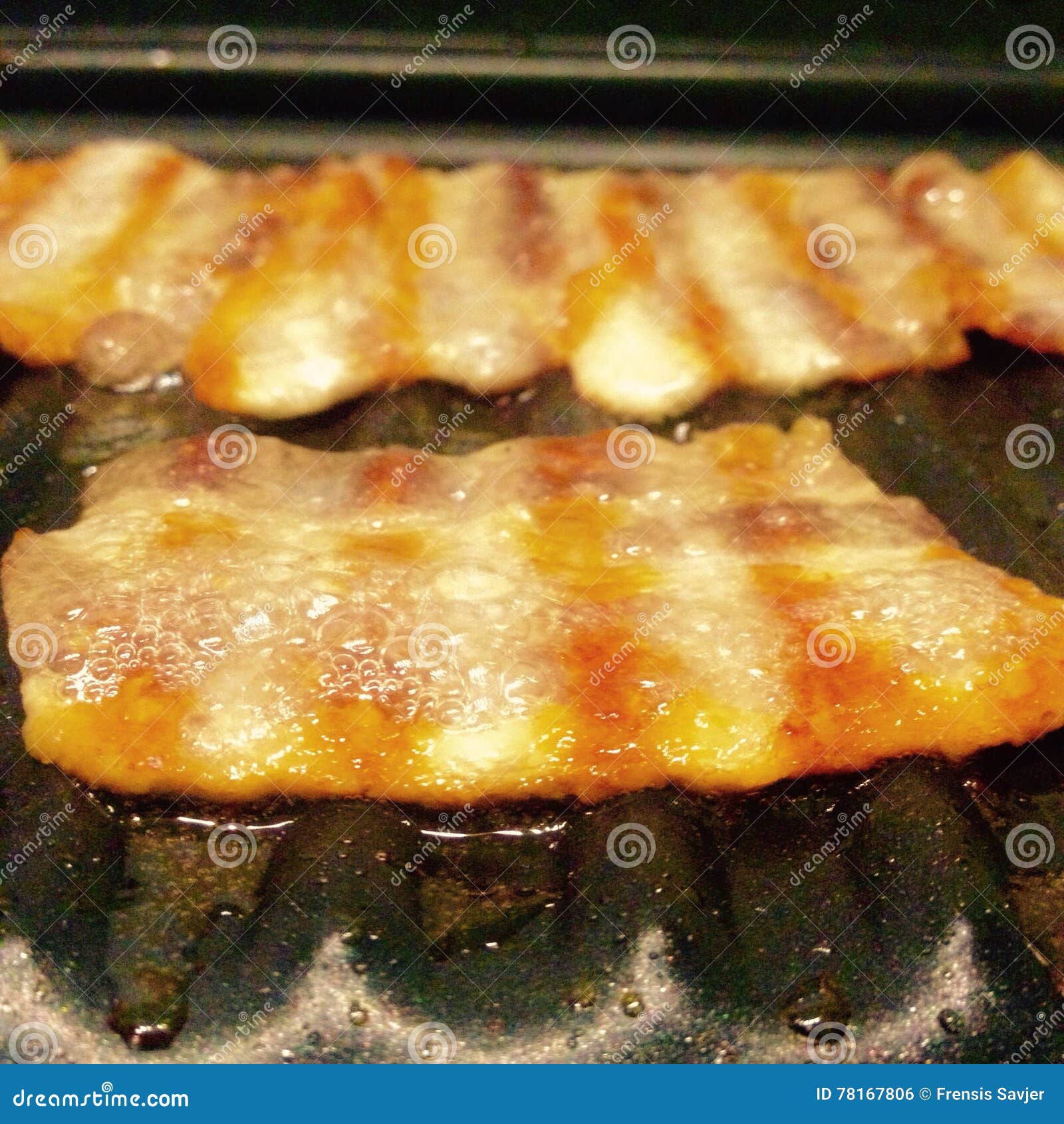 Bacon stock foto. Image of spek, aardig, keuken, koken - 78167806