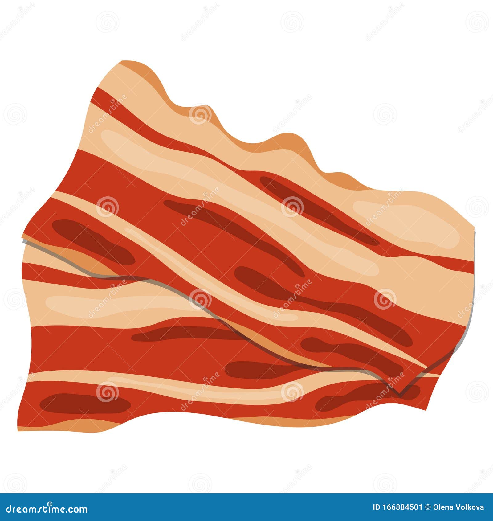 Bacon, Bacon Banner. Vector Illustration of Bacon Stock Illustration ...