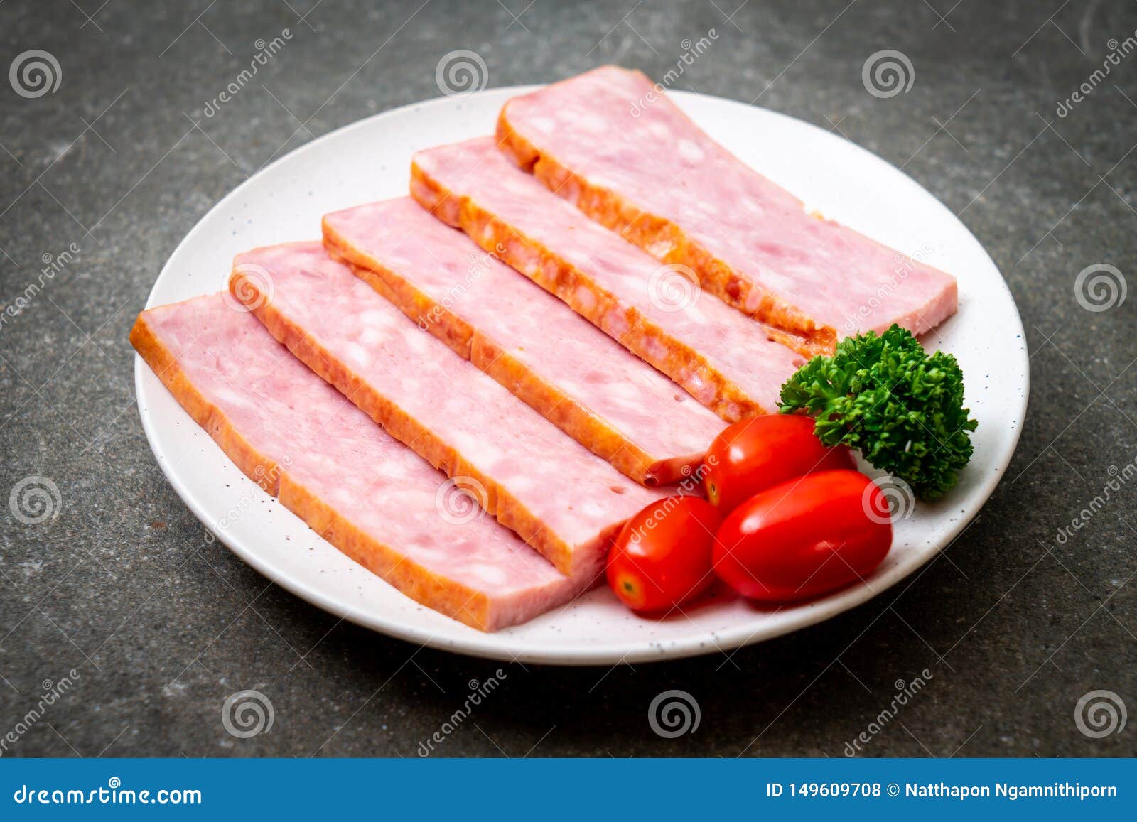 Bacon barbecue sliced stock photo. Image of bacon, breakfast - 149609708