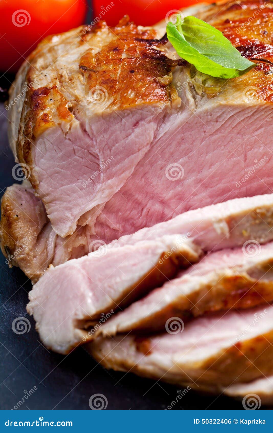 Bacon Block Boiled in Low Temperaturee, Followed by Roasting (Sous-vide ...