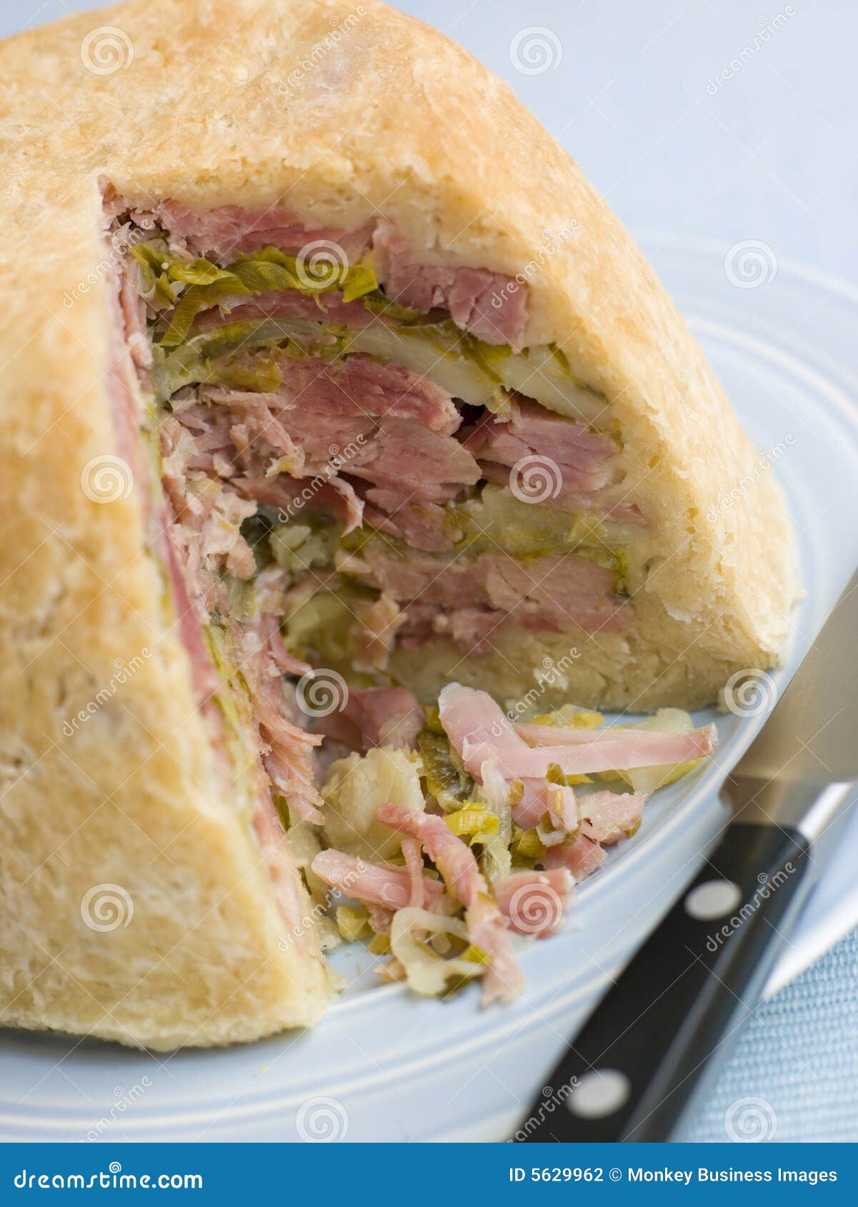 Bacon Clanger Pudding stock photo. Image of cuisine, gammon - 5629962