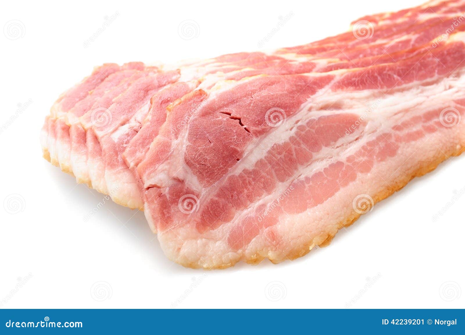 Bacon stock image. Image of isolated, detail, protein - 42239201