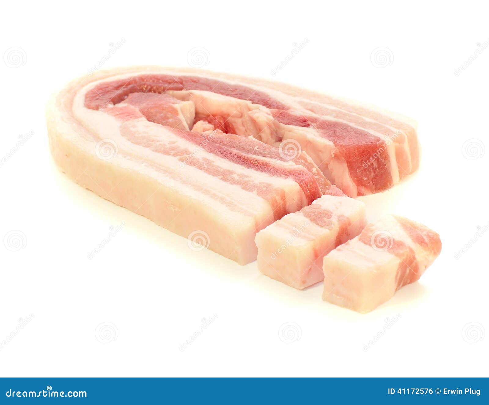 Bacon Complete and Sliced stock photo. Image of colorful - 41172576