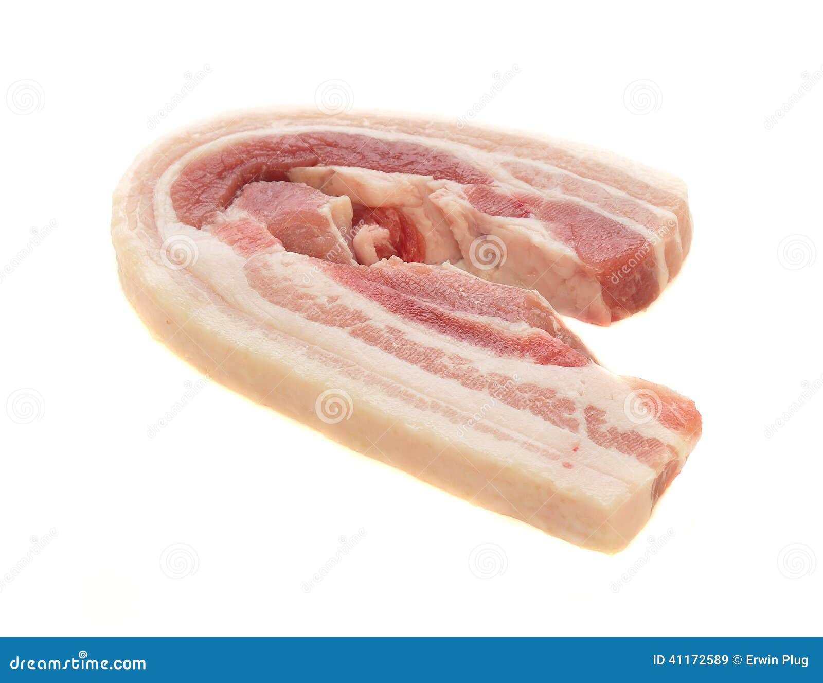 Bacon Complete U-Shape stock image. Image of gravy, fresh - 41172589