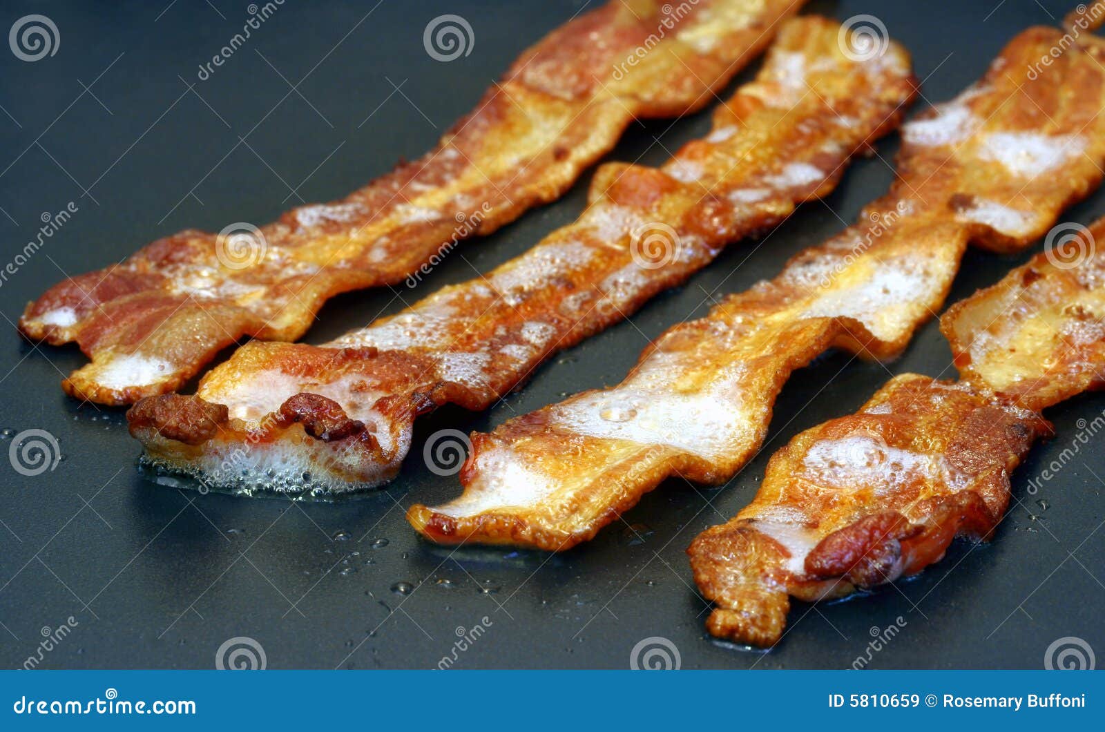 Bacon Frying stock image. Image of lunch, food, breakfast - 5810659