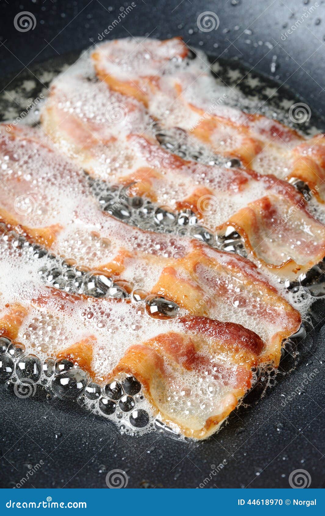 Bacon stock photo. Image of restaurant, sliced, fresh - 44618970