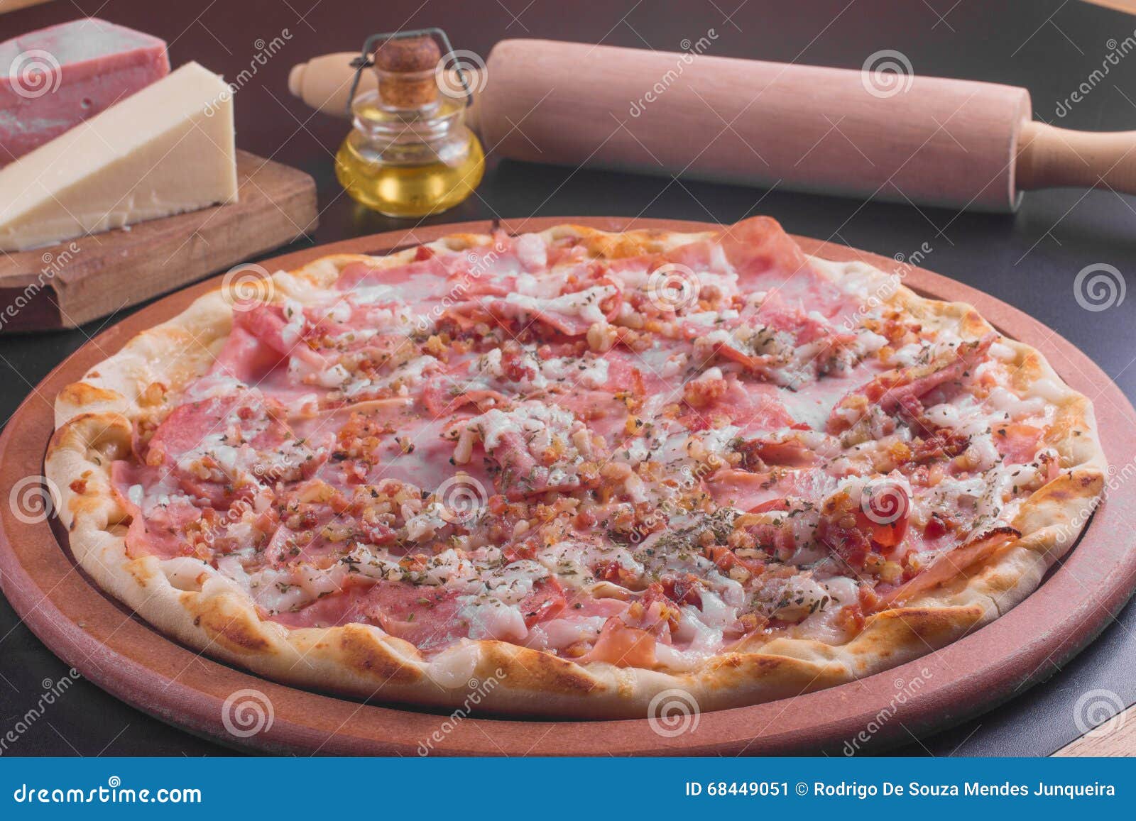 Bacon and Ham stock image. Image of tasty, pineapple - 68449051