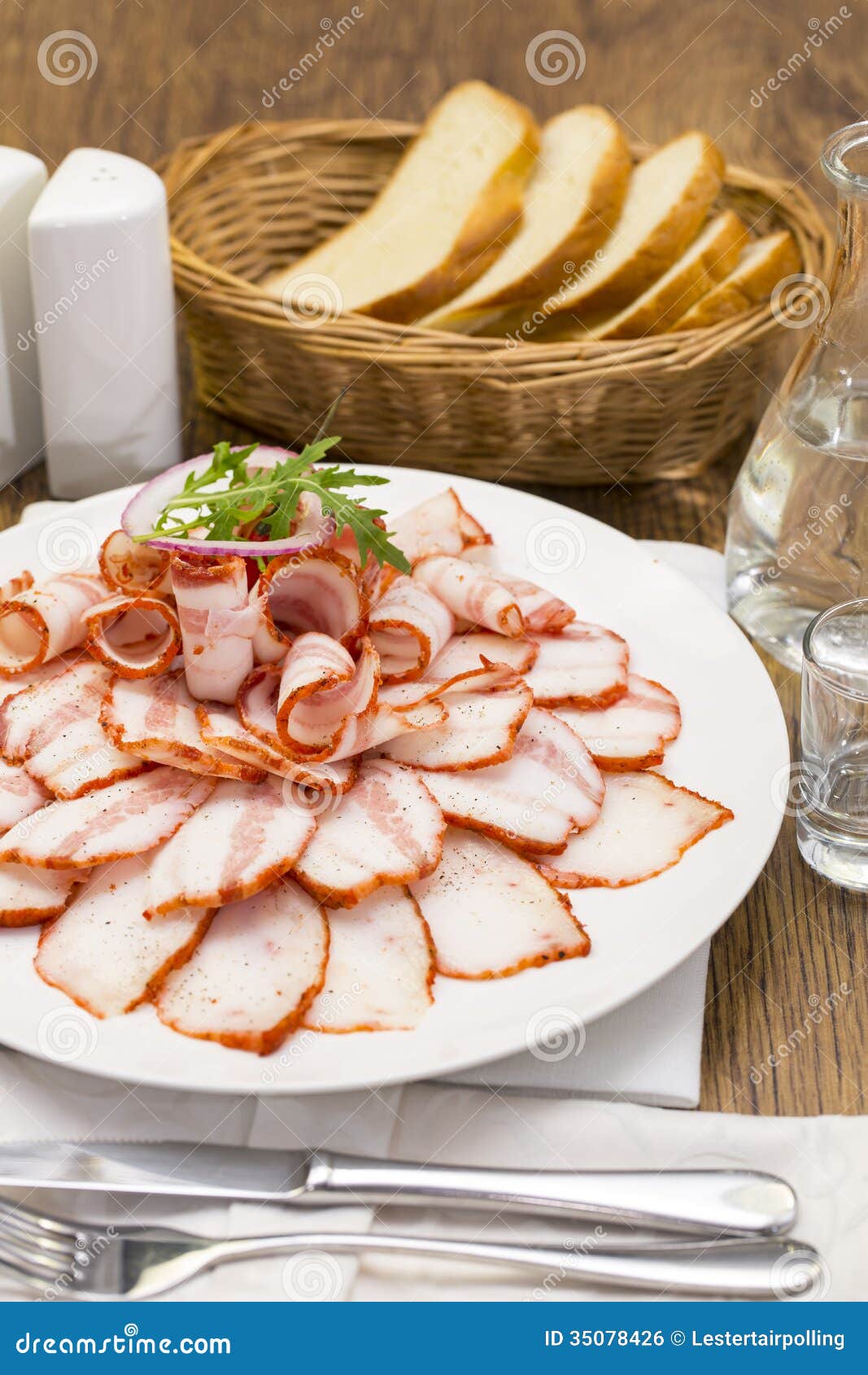 Bacon stock photo. Image of meat, group, cooked, preparation - 35078426