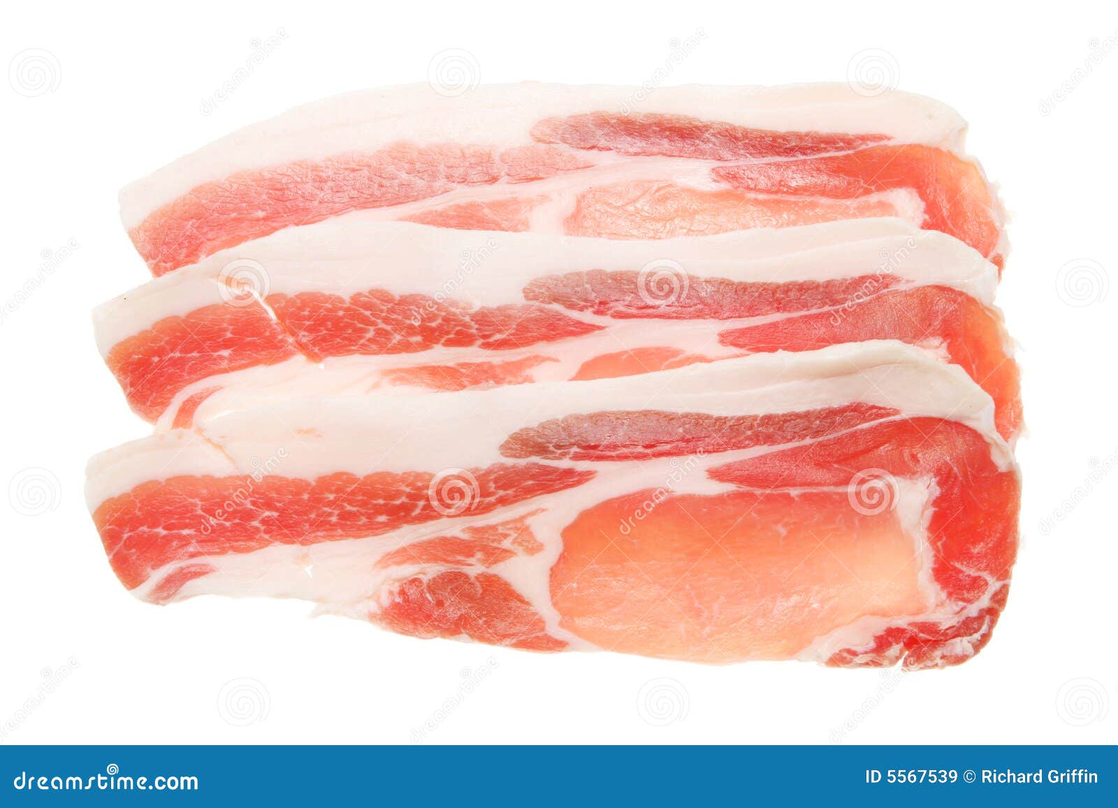Bacon rashers stock image. Image of protein, cured, rasher - 5567539
